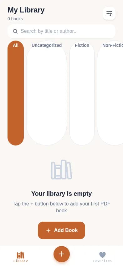 PDF Book Organizer