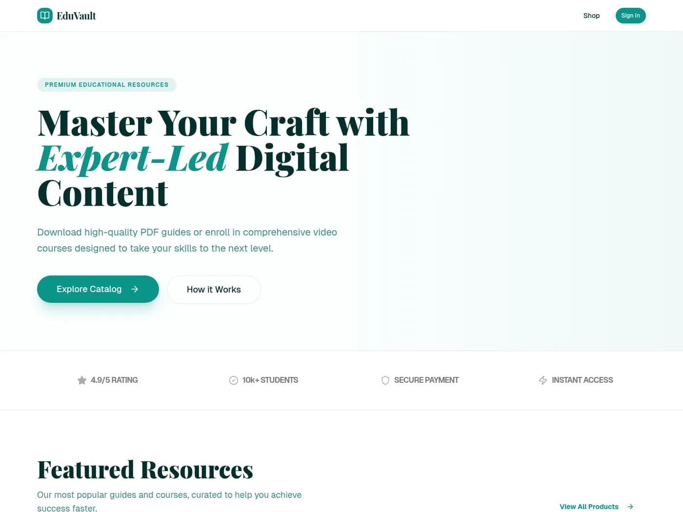 PDF Shop Platform