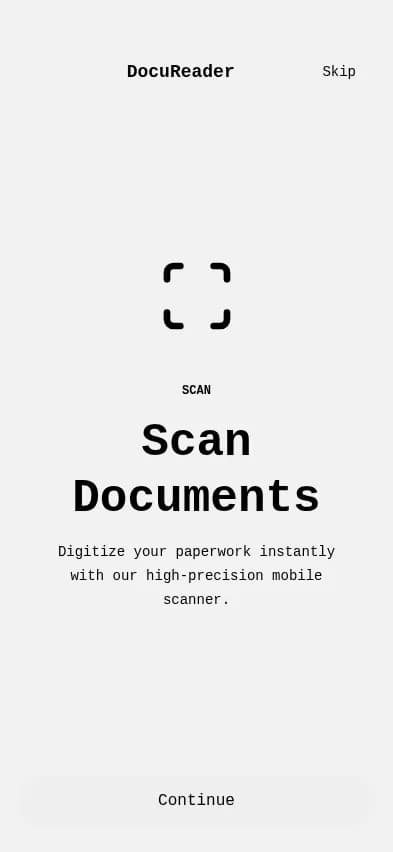 DocuReader Mobile