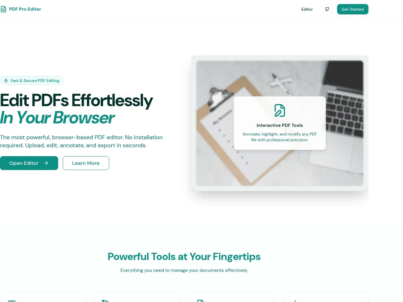 PDF Editor Web