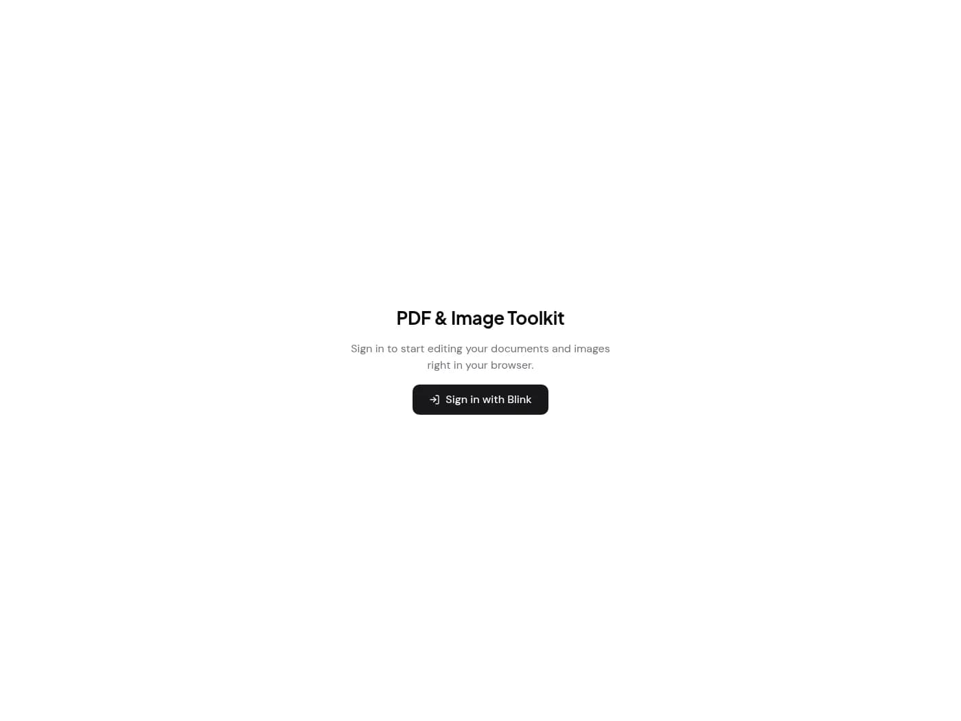 PDF & Image Toolkit