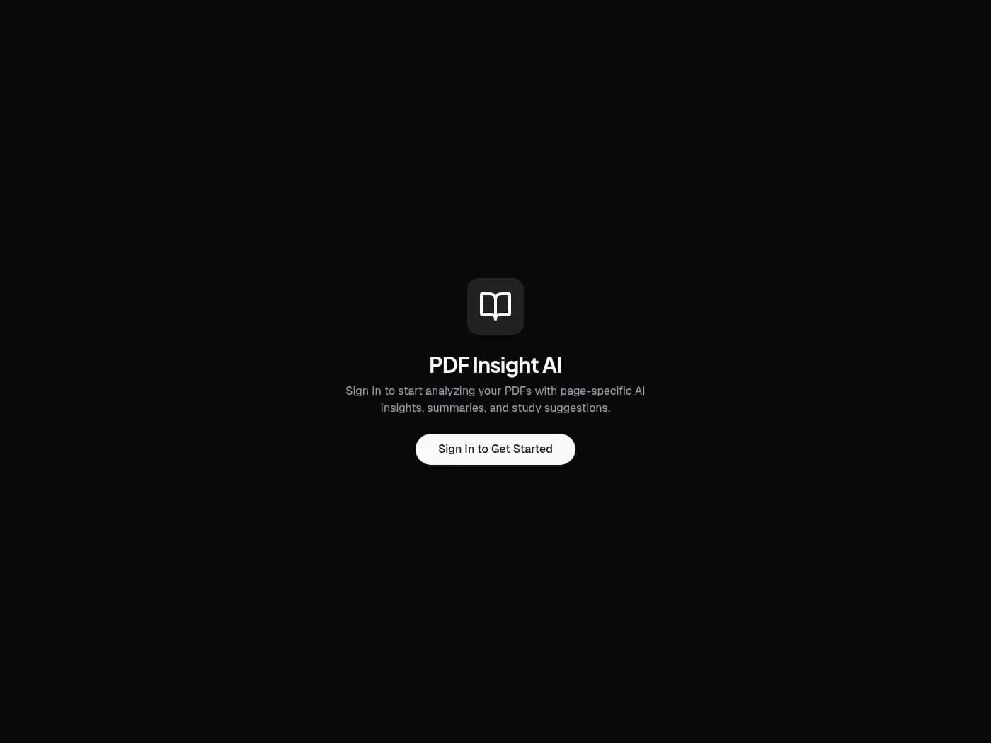 PDF Insight AI