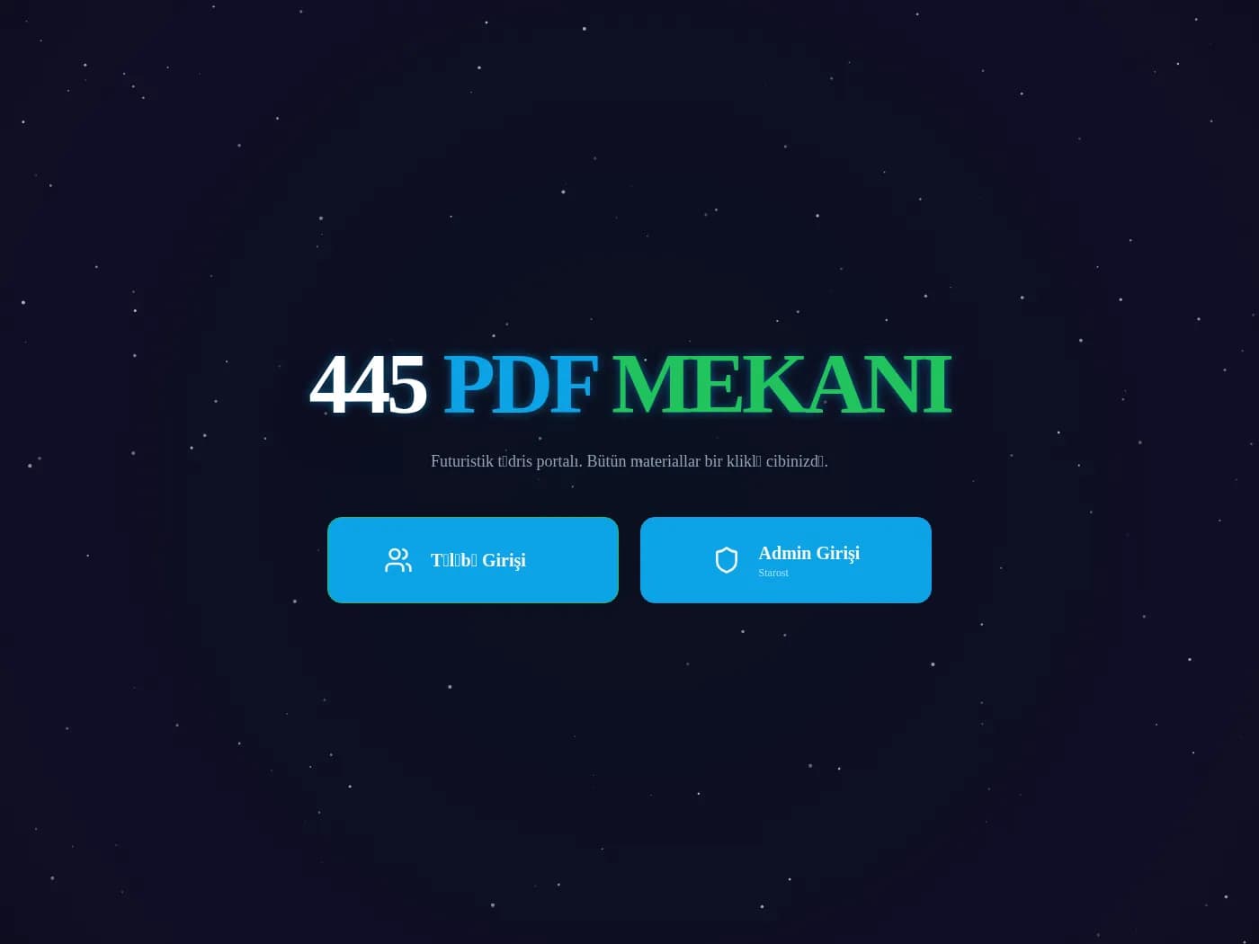445 PDF Mekanı