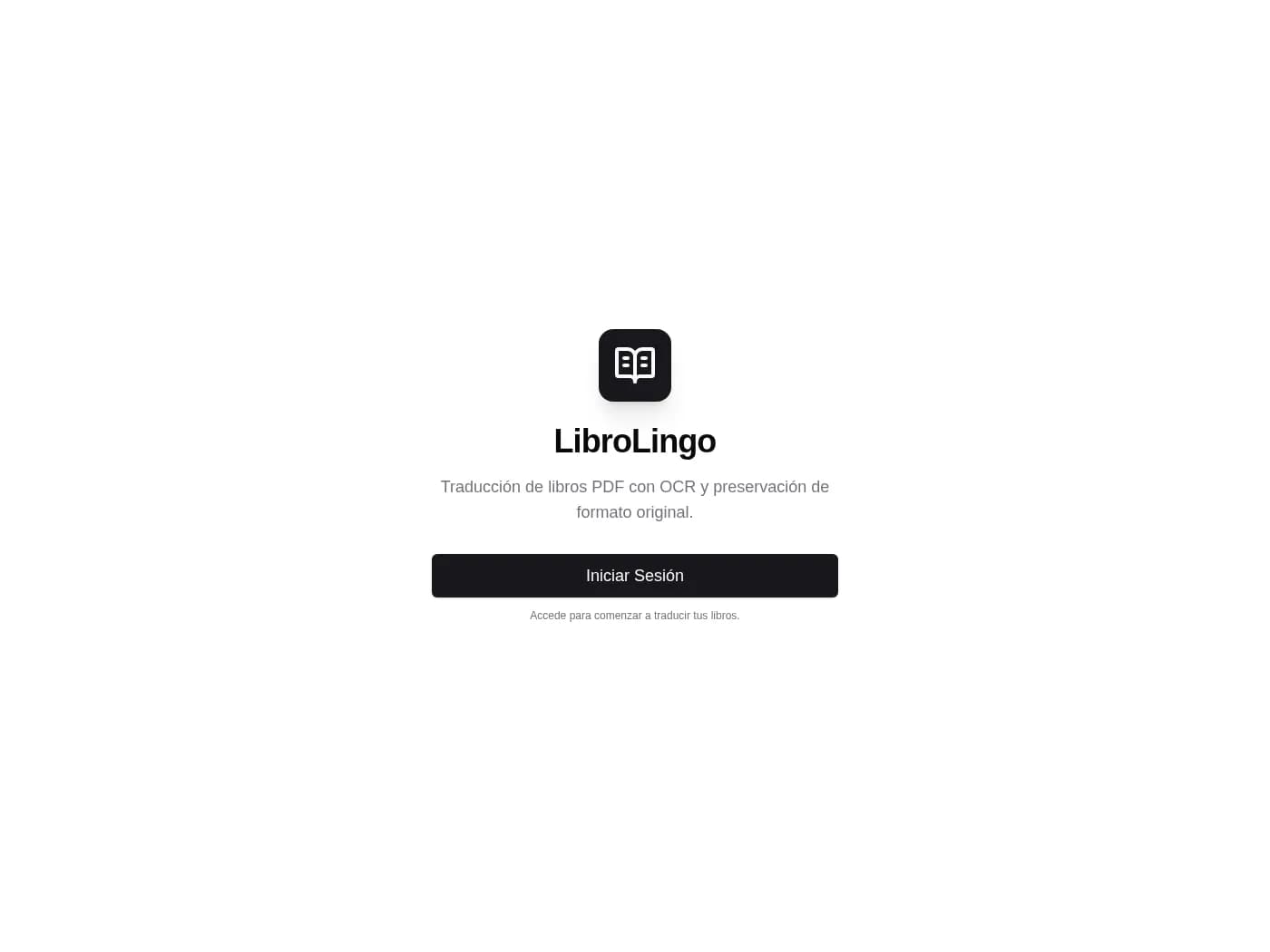 LibroLingo OCR Translator