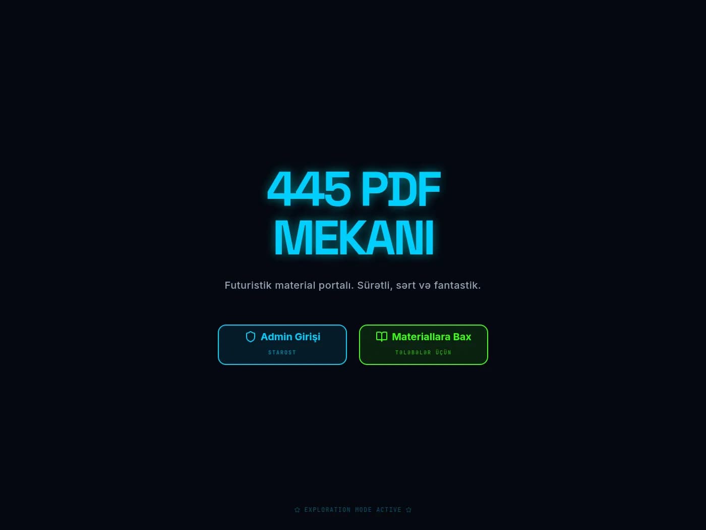 445 PDF Mekanı