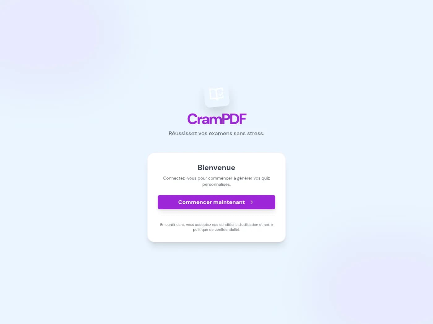 CramPDF QCM Creator