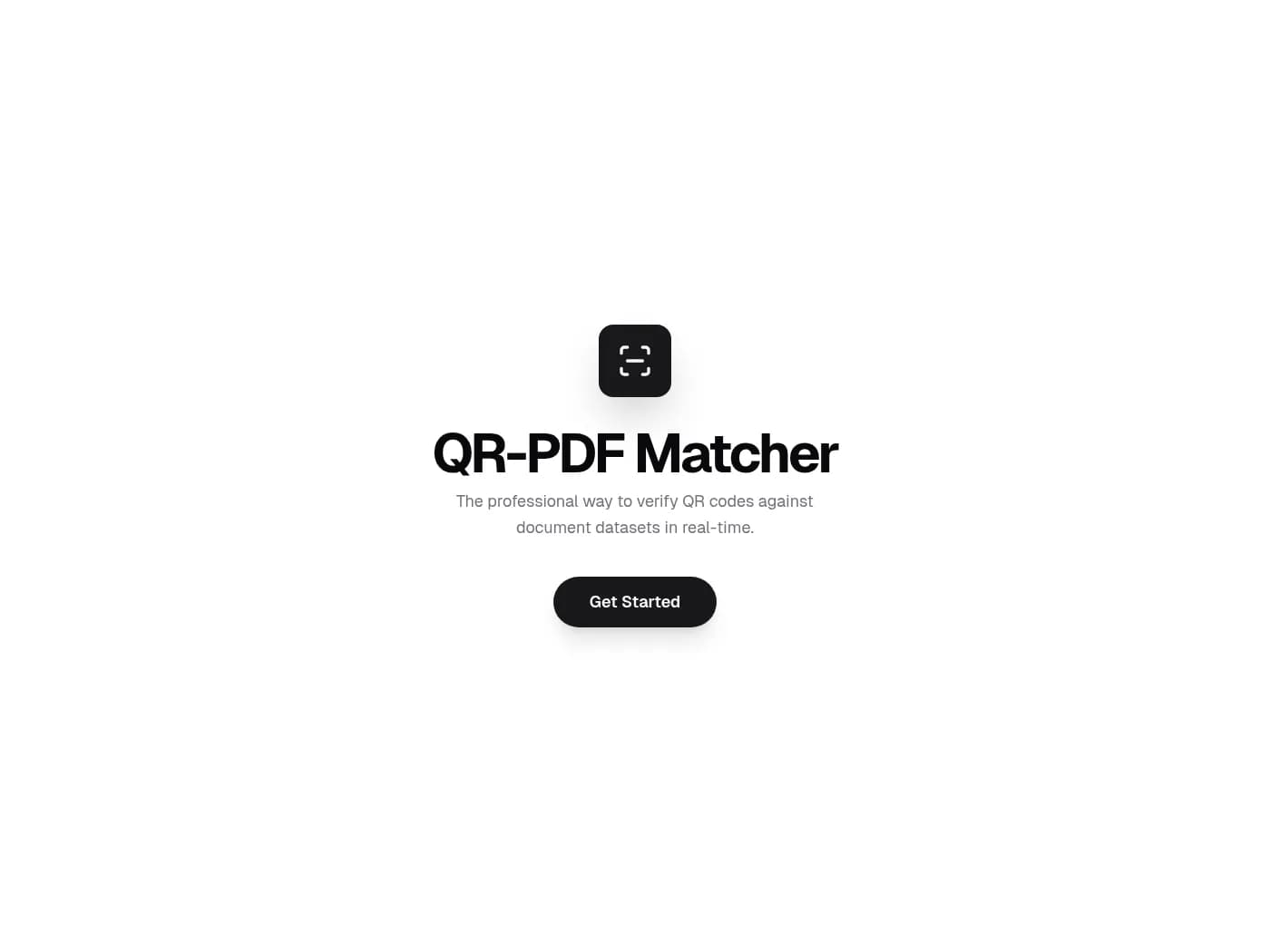 PDF QR Code Matcher