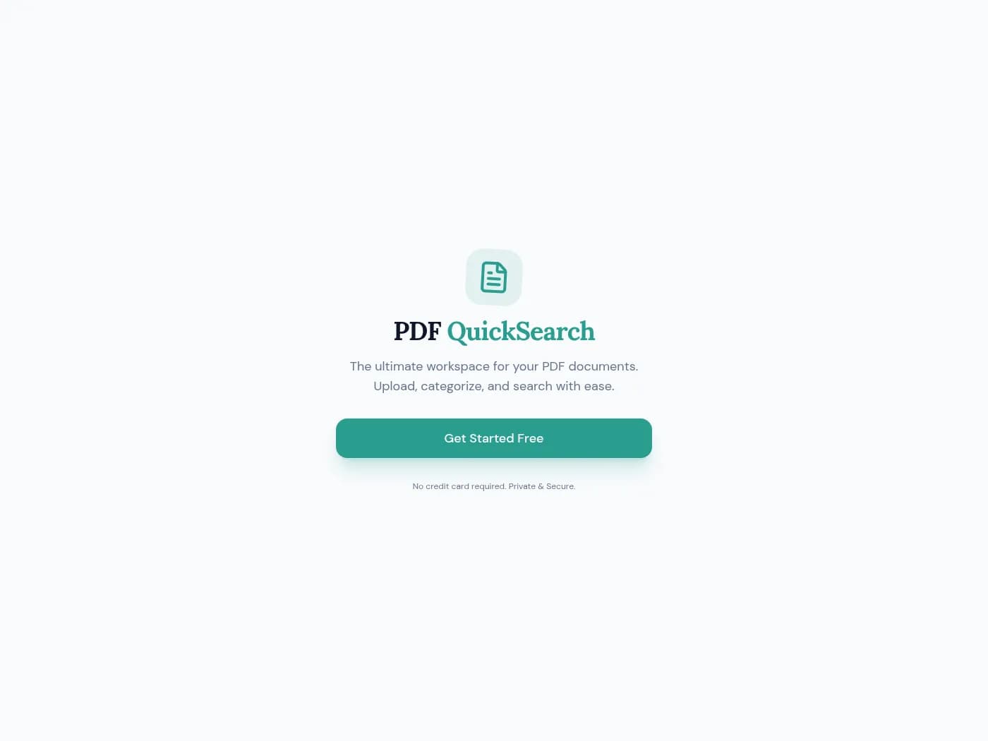 PDF QuickSearch
