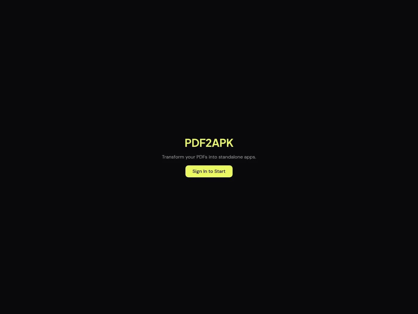 PDF2APK Converter