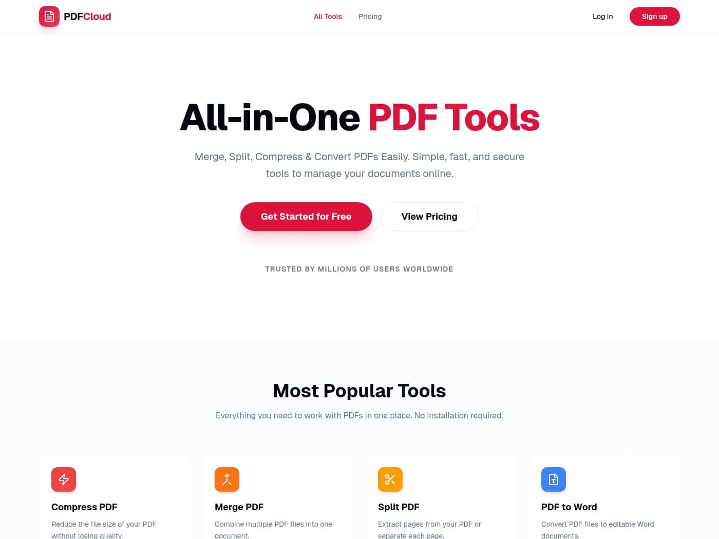 PDF Cloud Tools