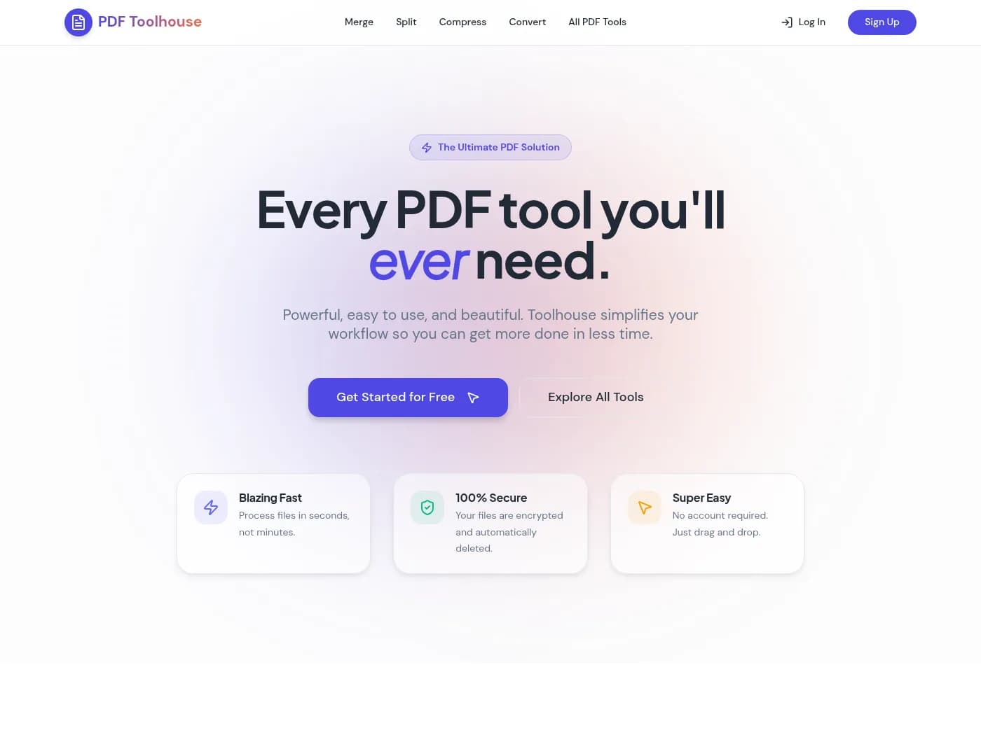 PDF Tools Clone