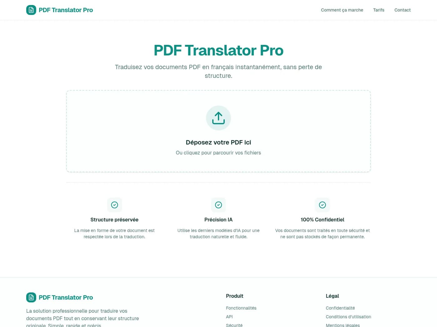 PDF Translator Pro
