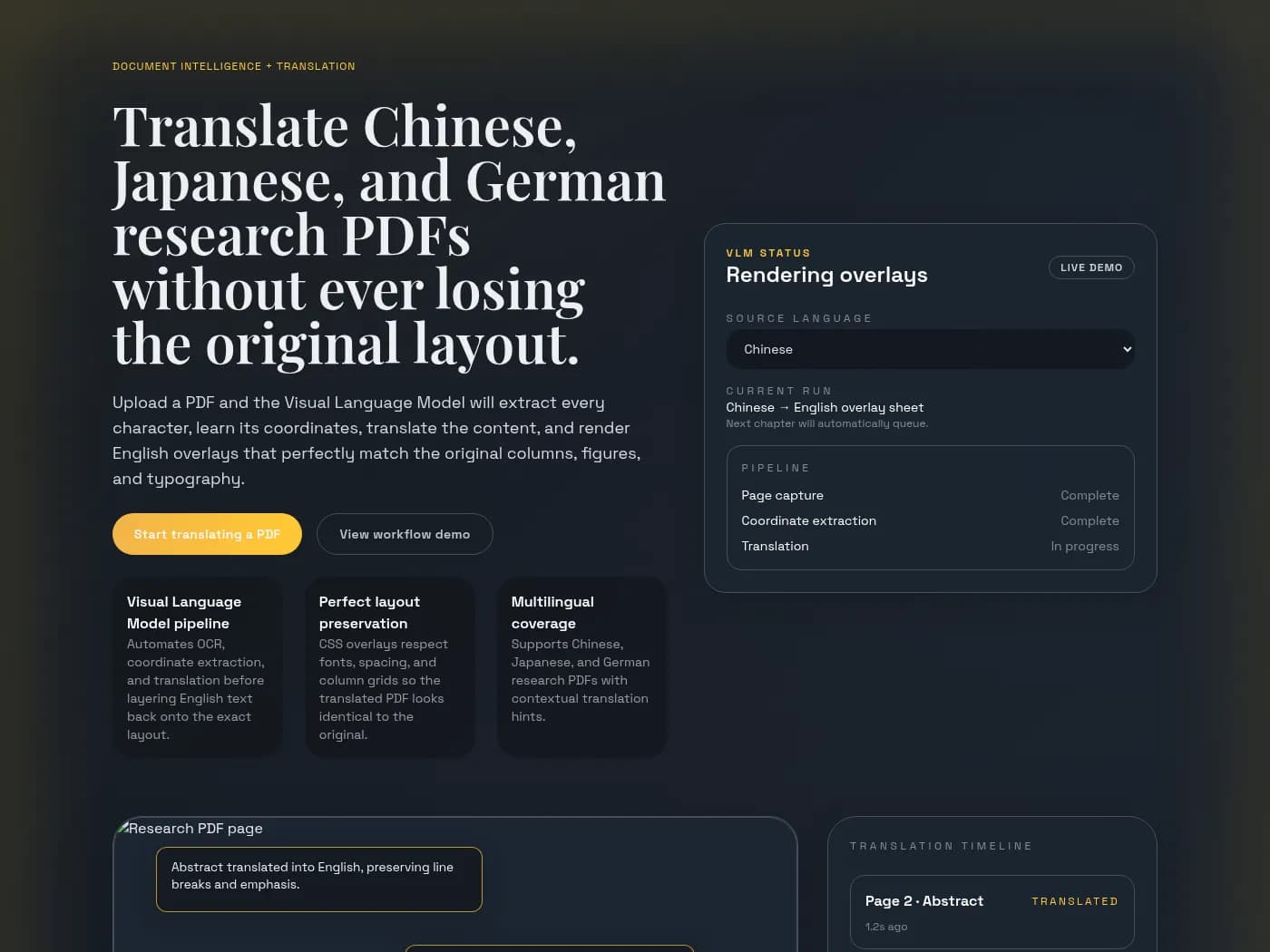 PDF Research Translator