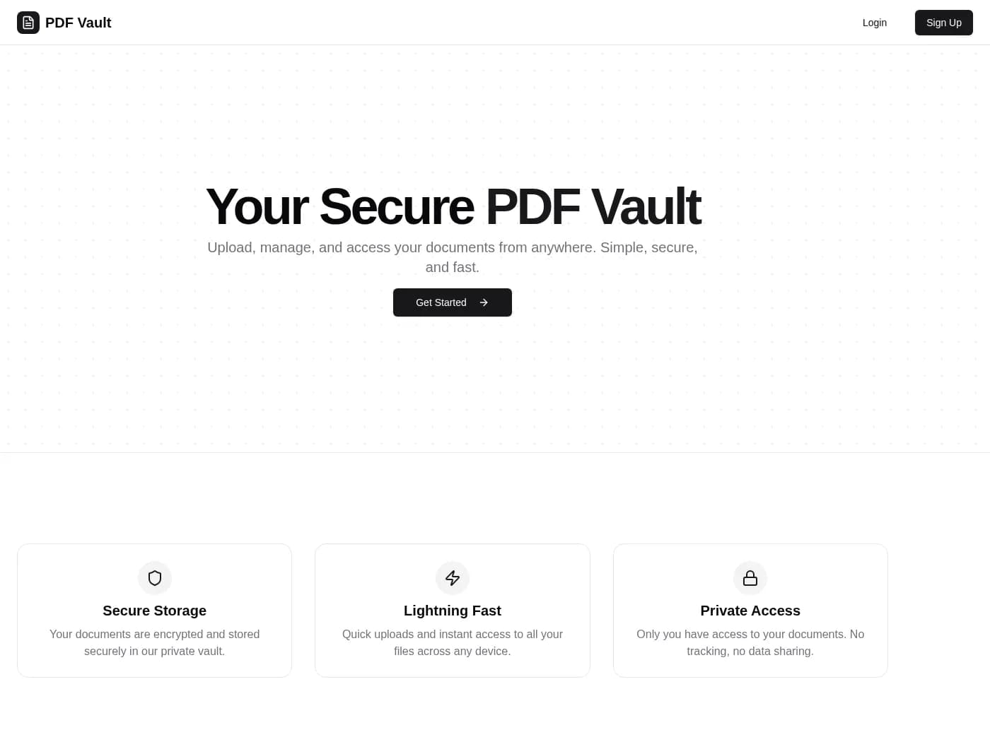 PDF Uploader