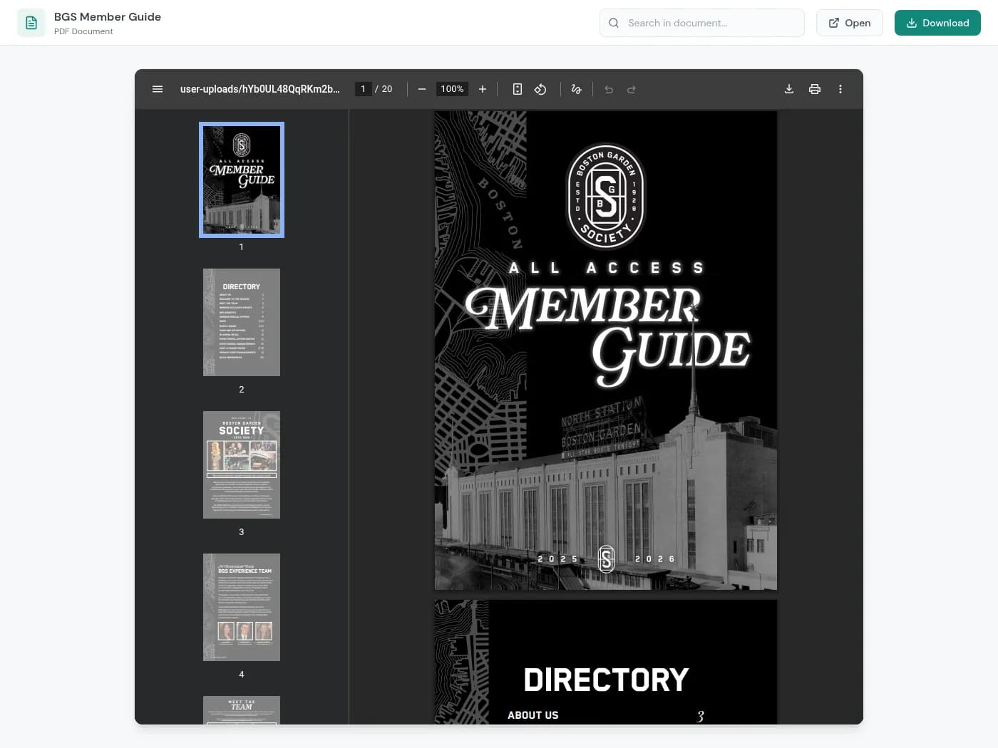 PDF Showcase Site