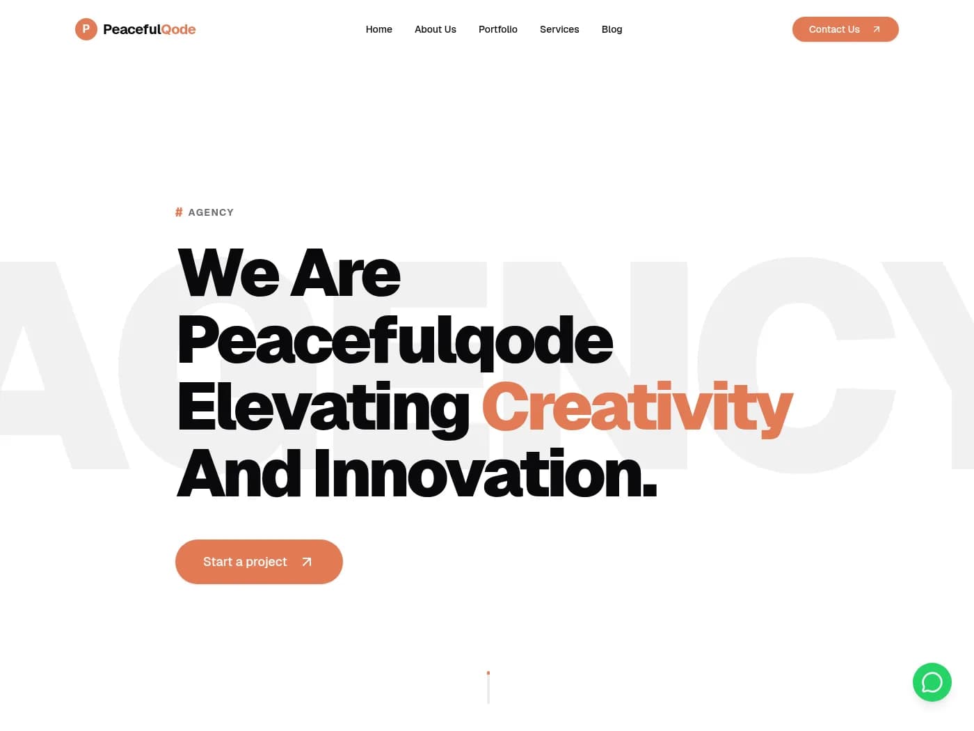 PeacefulQode Clone