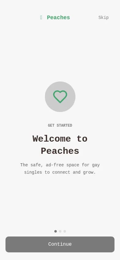 Peaches Dating App