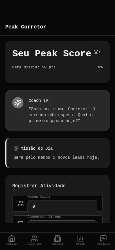 Peak Corretor CRM