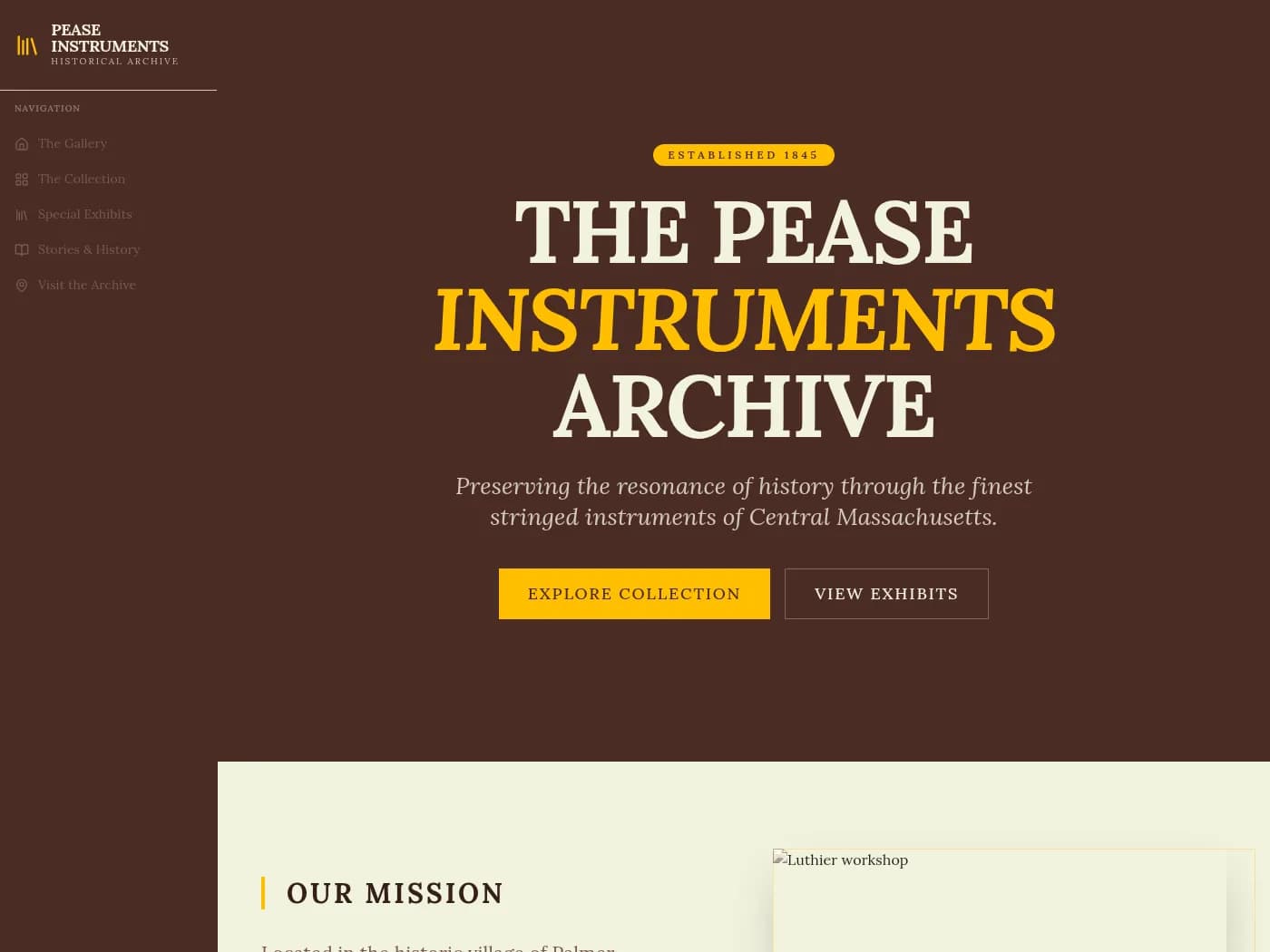 Pease Instruments Archive