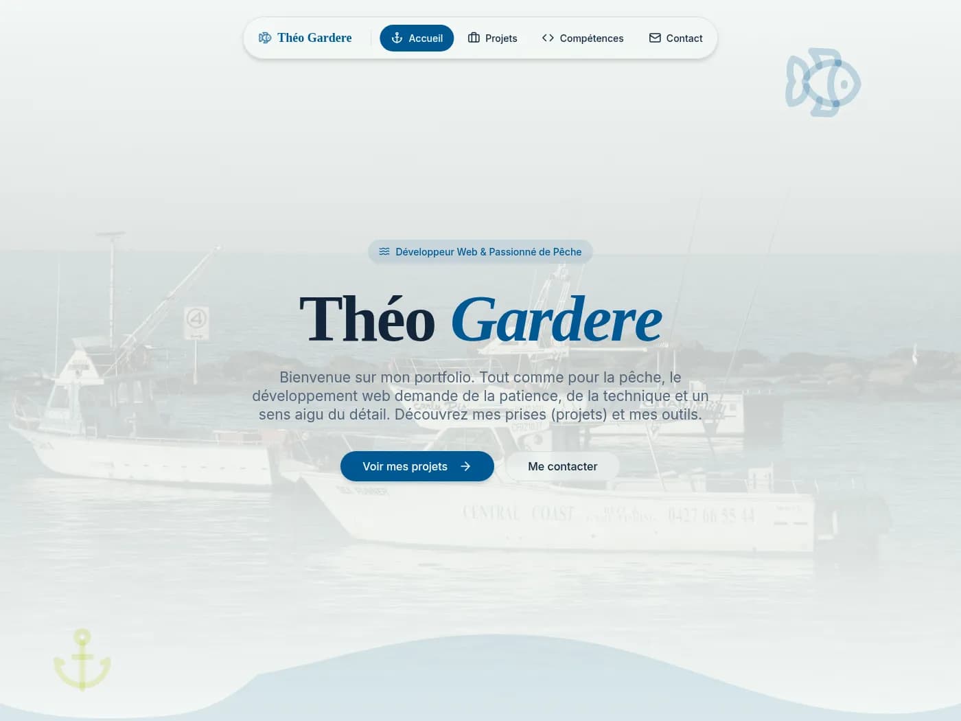 PêchePortfolio Accueil