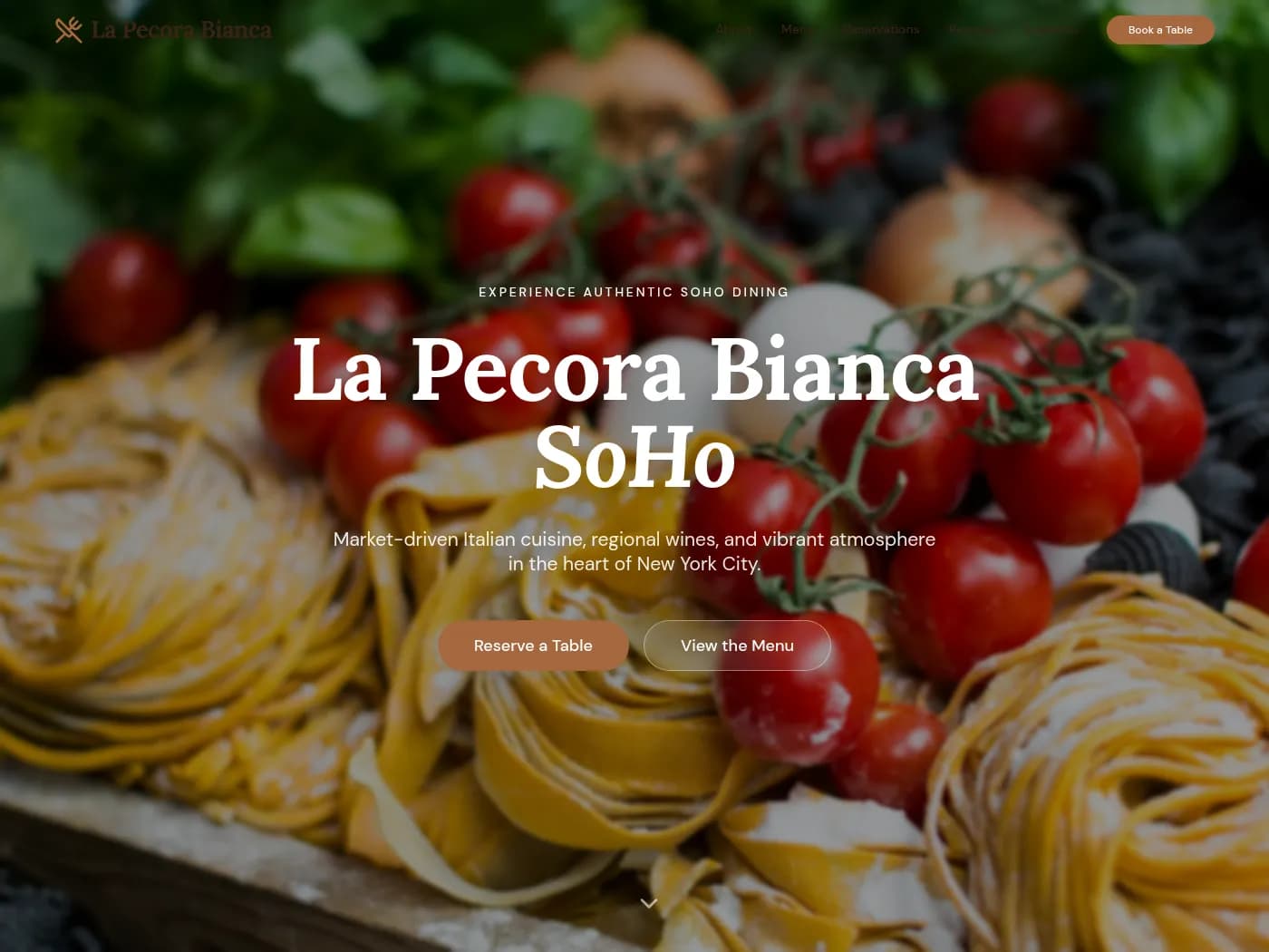 La Pecora Bianca Site