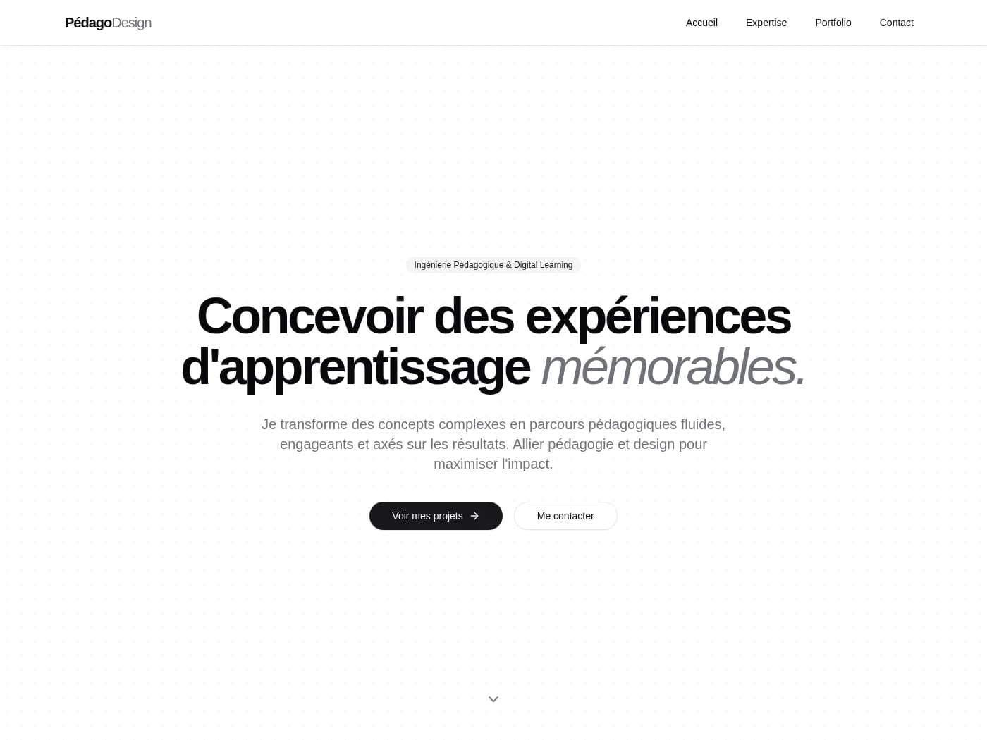 PédagoDesign Portfolio