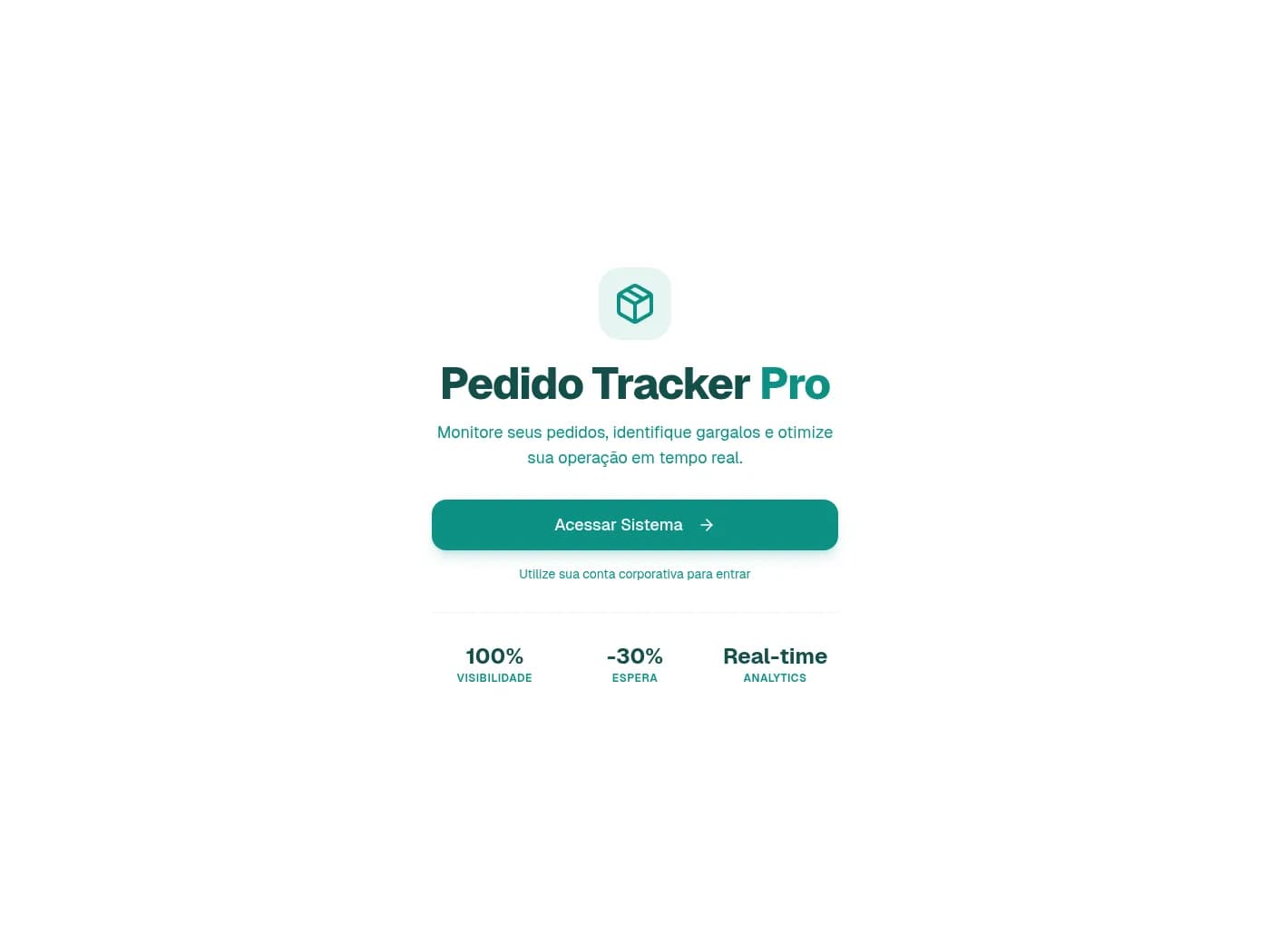 Pedido Tracker Pro