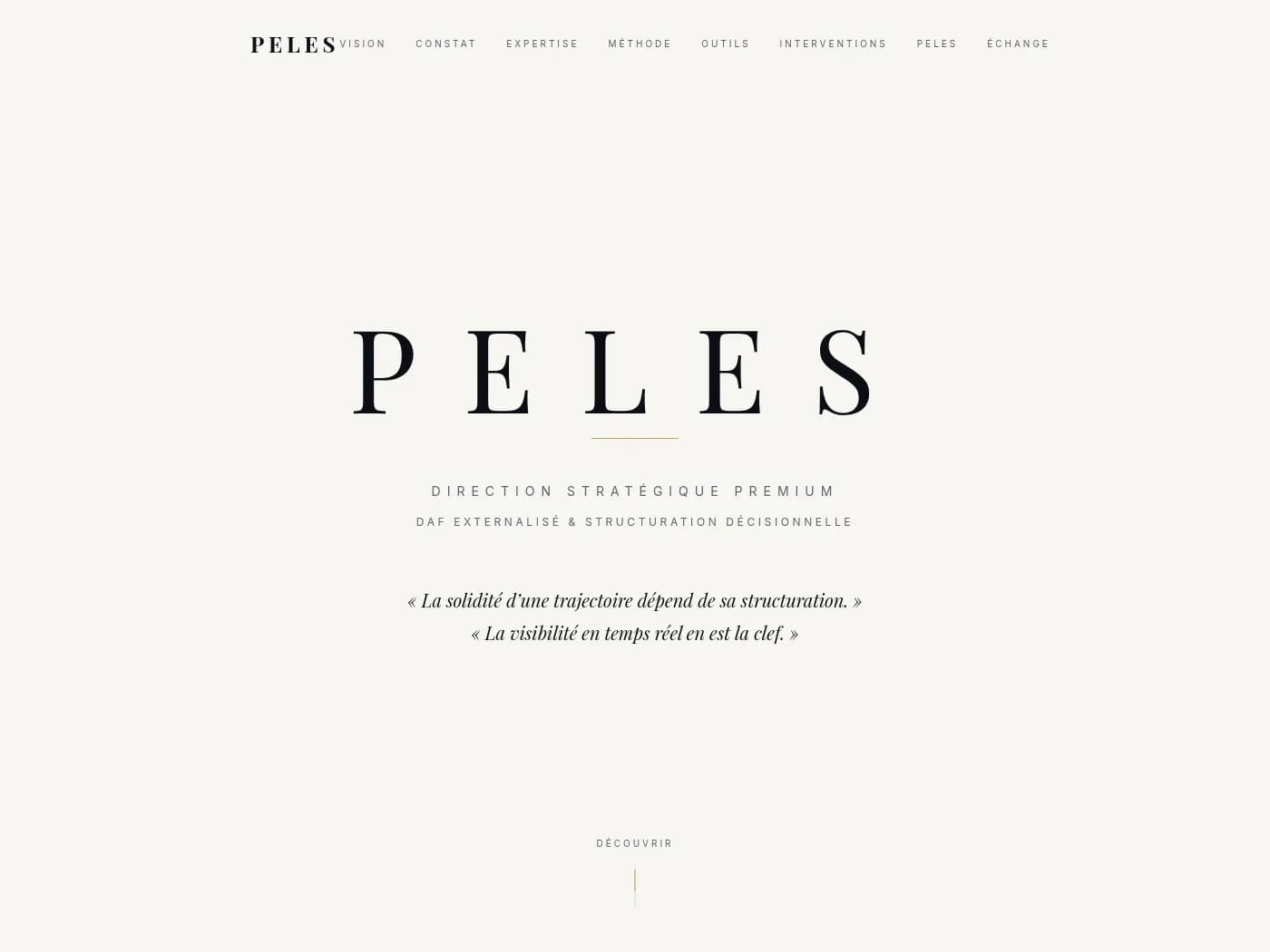 PELES Premium Web Presence