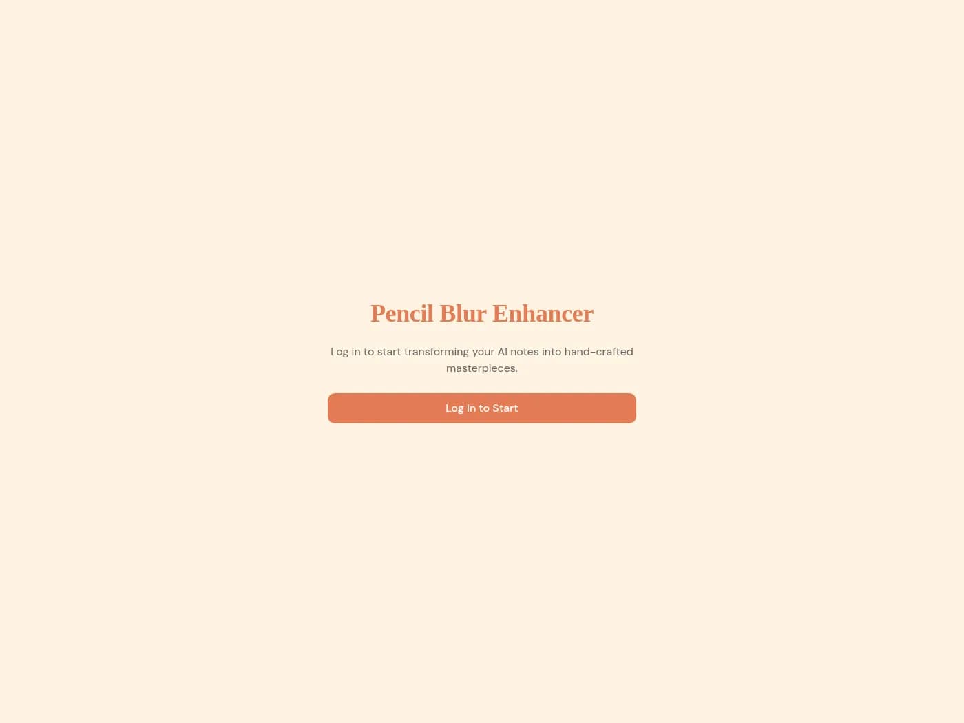 Pencil Blur Enhancer