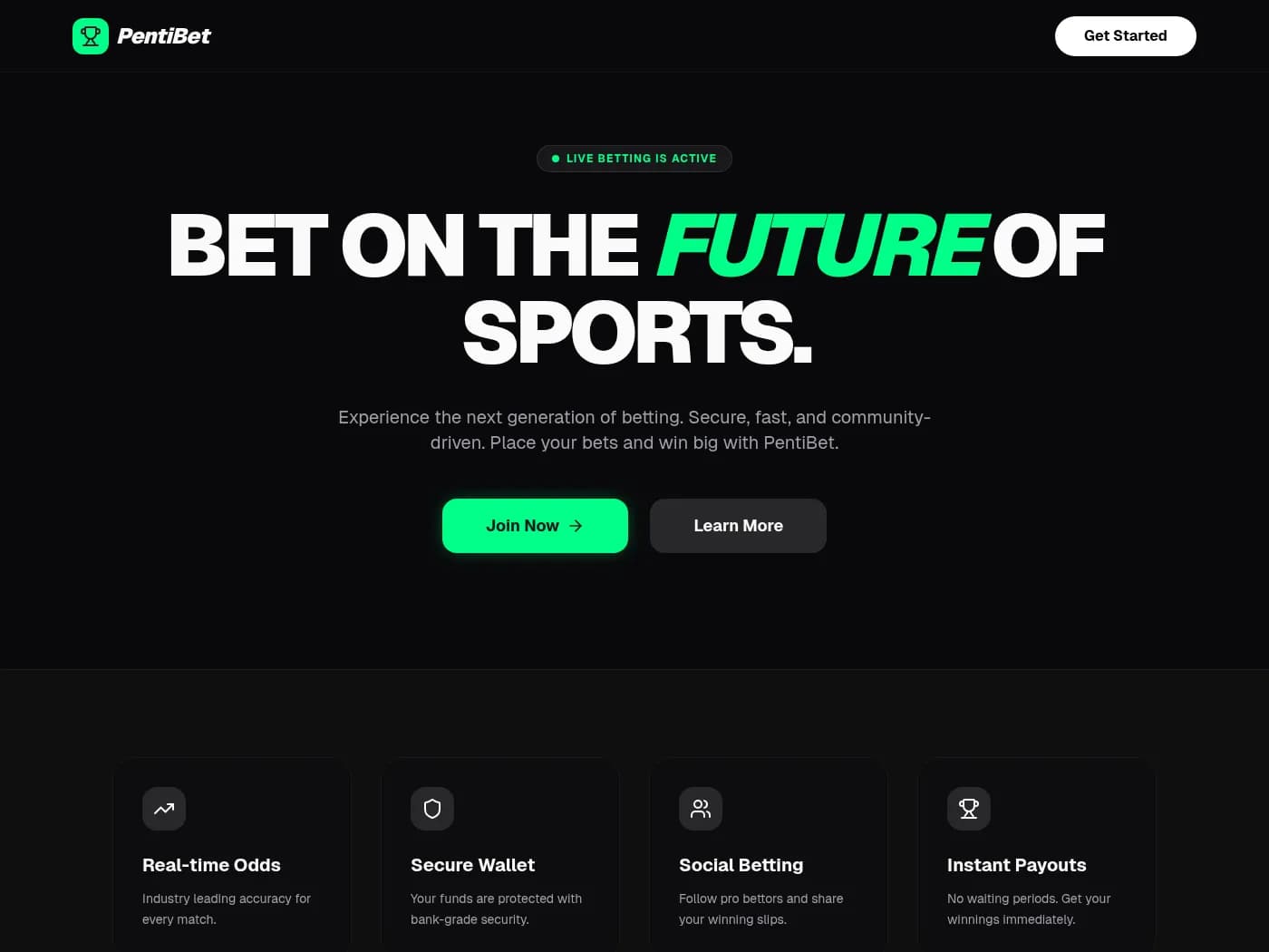 PentiBet Betting Platform