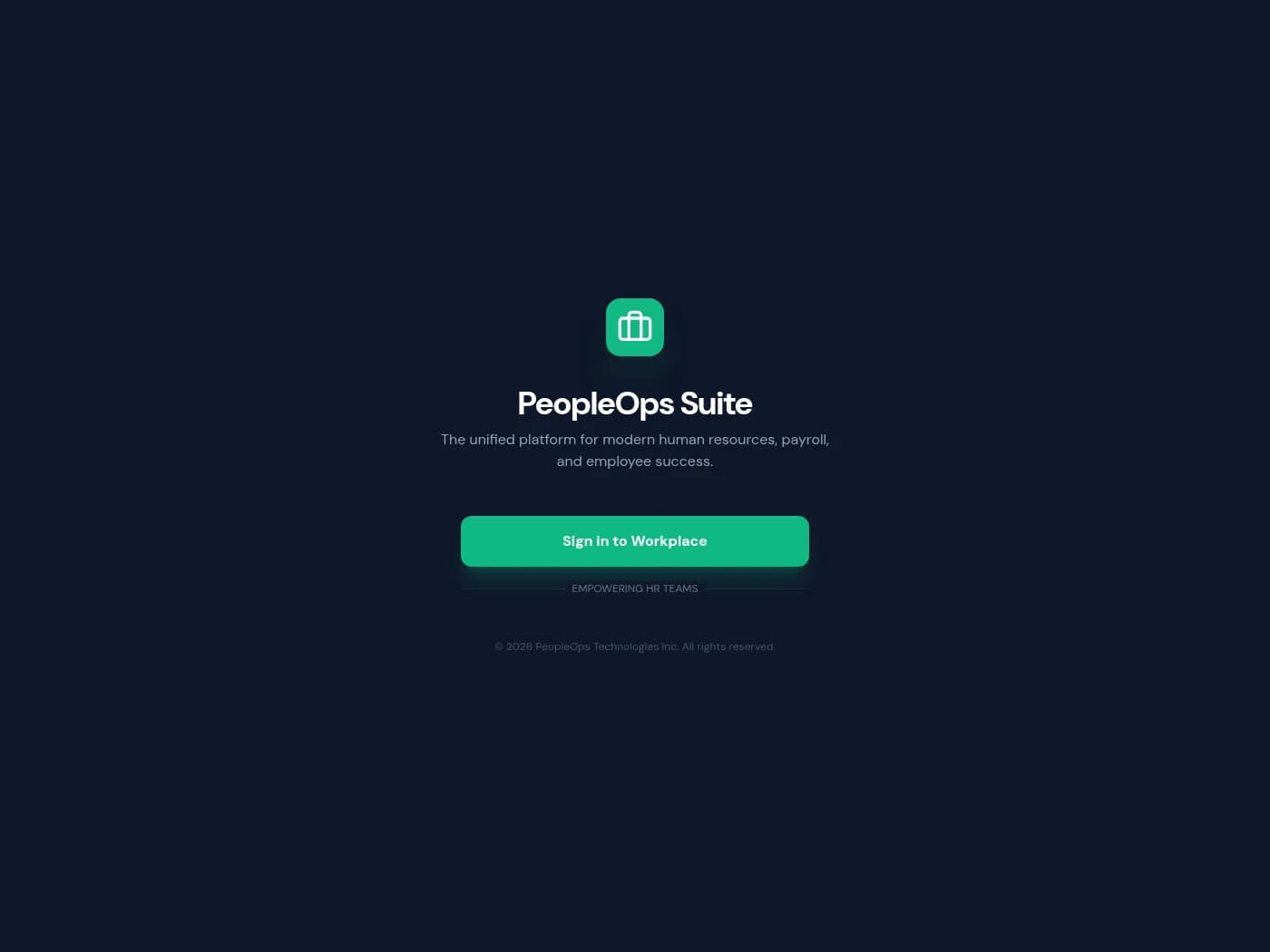 PeopleOps Suite