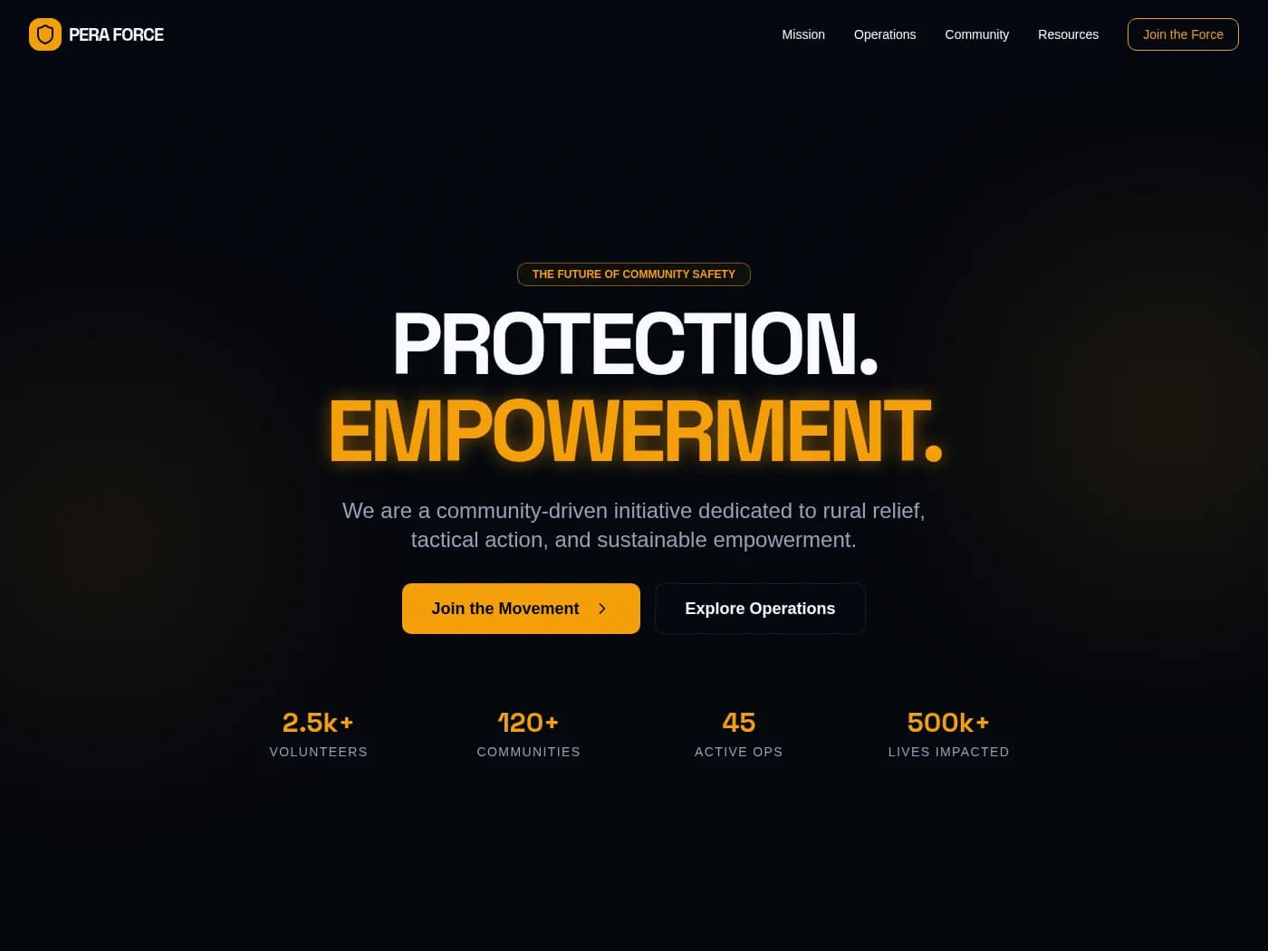 PERA Force Website