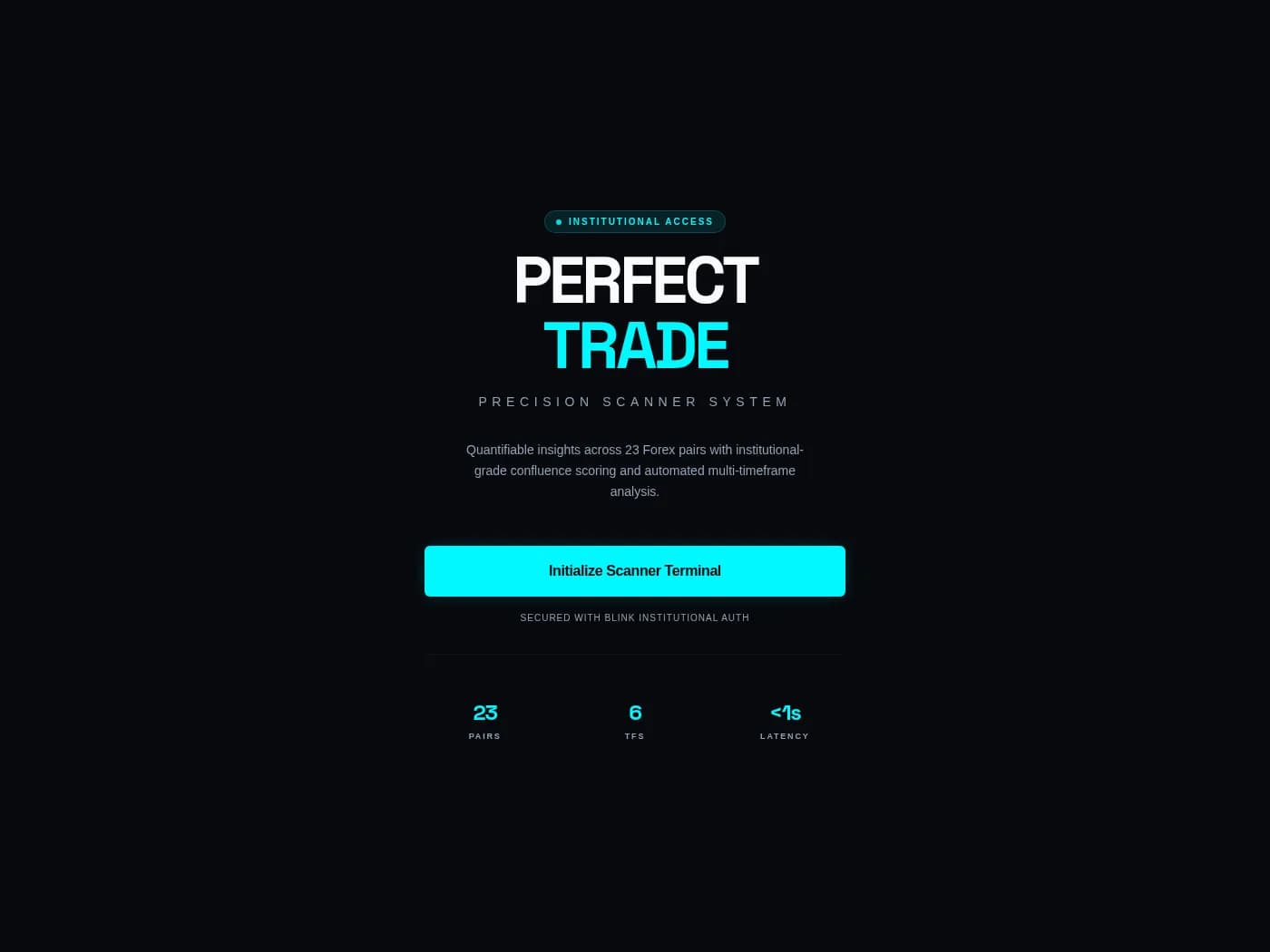 Perfect Trade Scanner