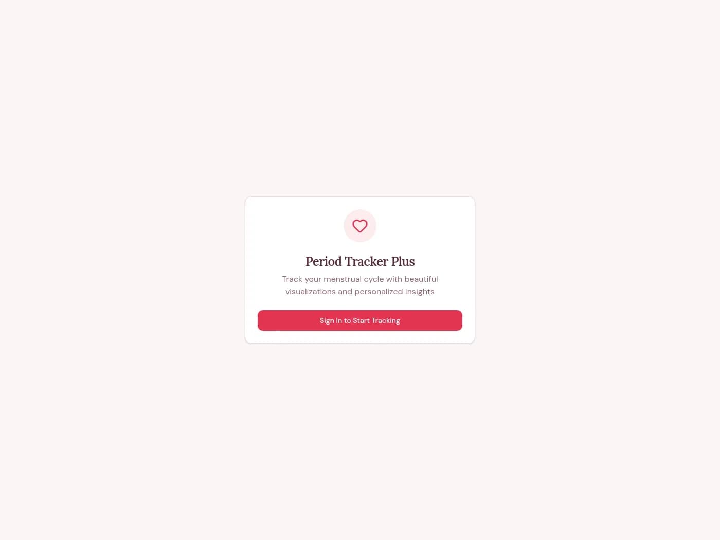 Period Tracker Plus