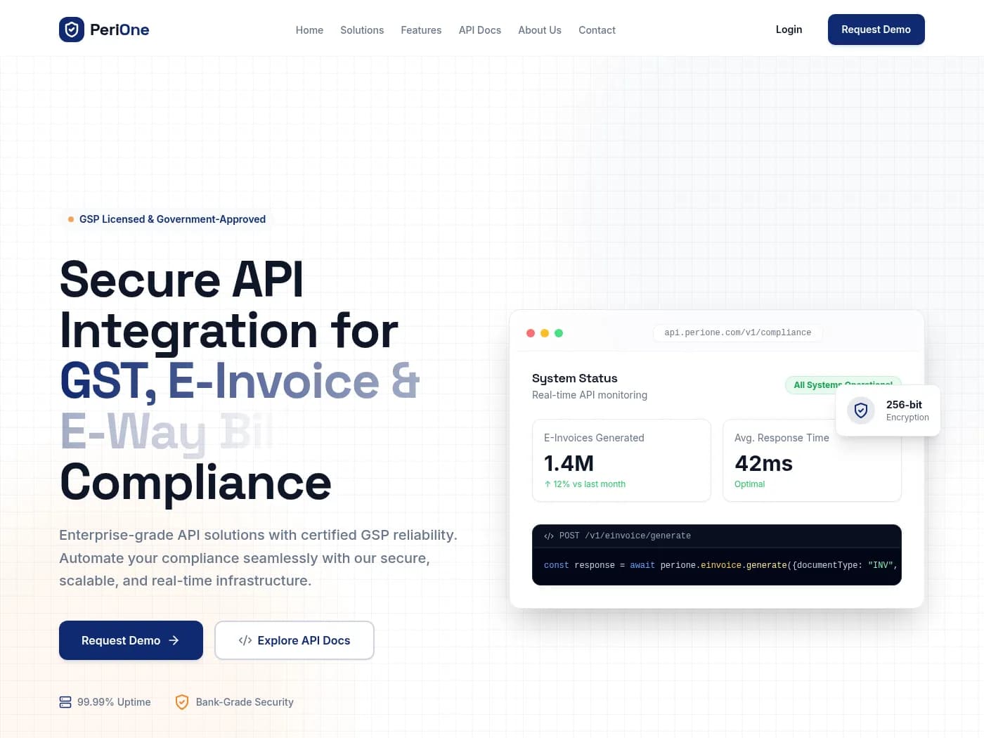 PeriOne Corporate Website