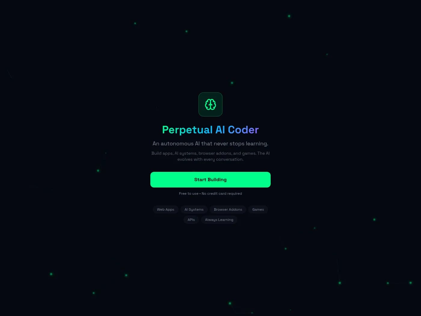 Perpetual AI Coder