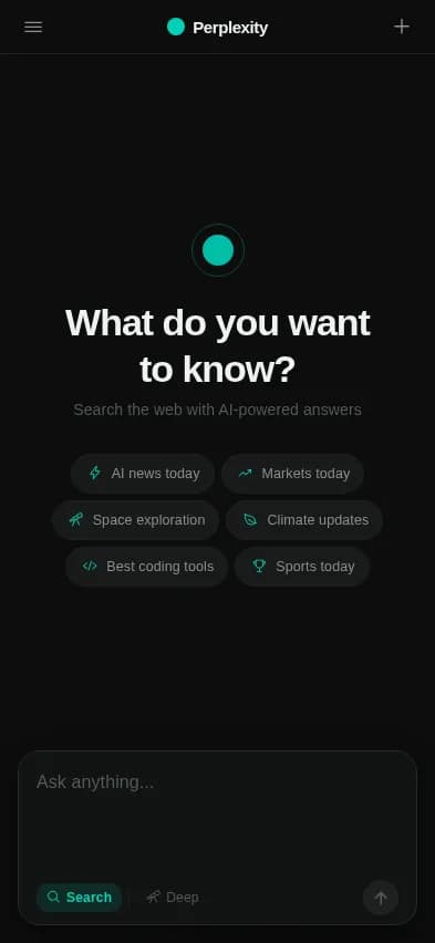Perplexity AI Clone
