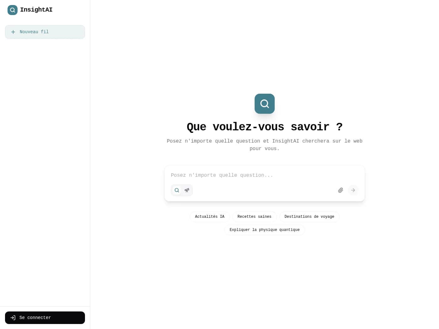 Perplexity Clone AI