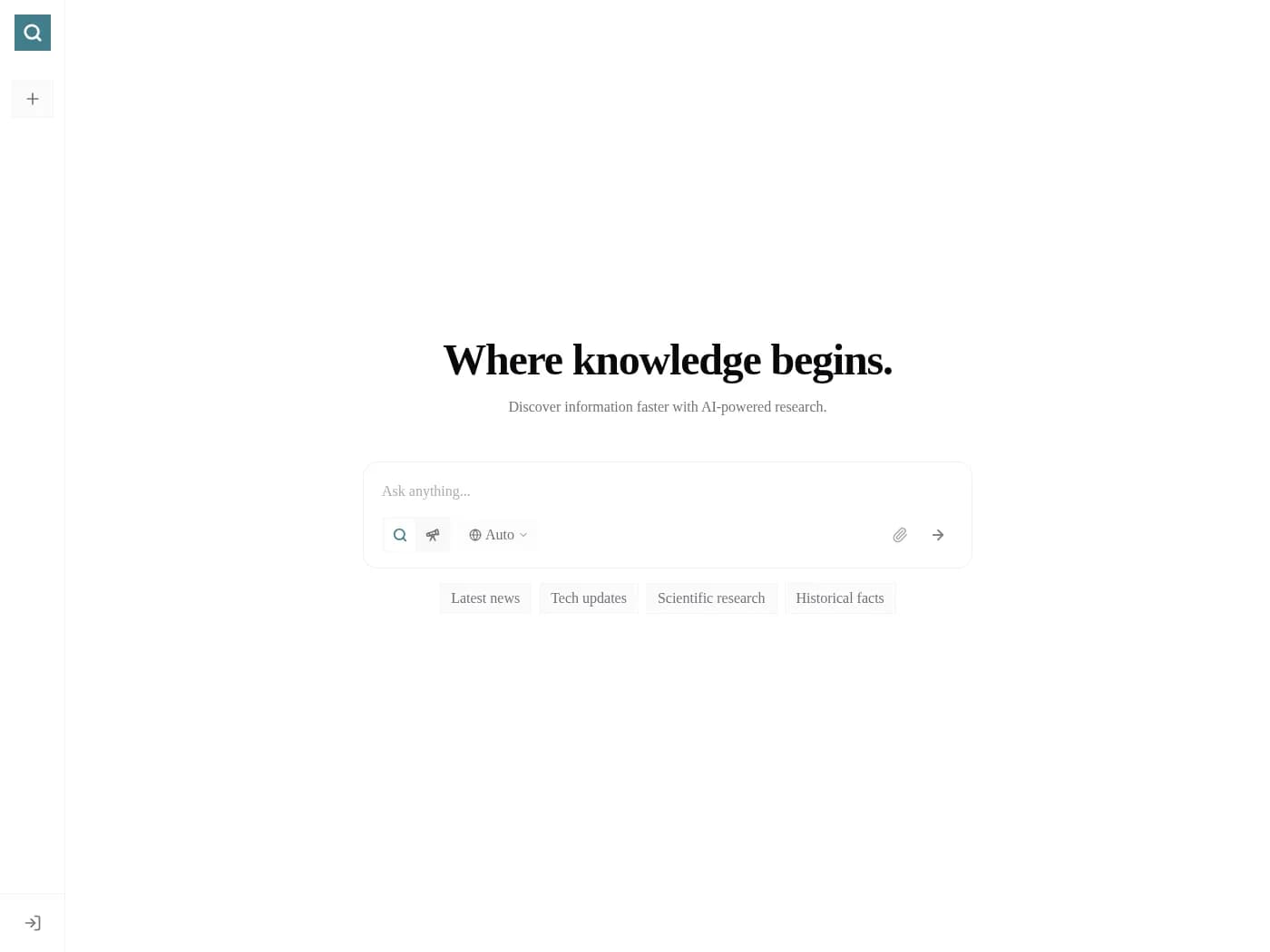 Perplexity AI Clone