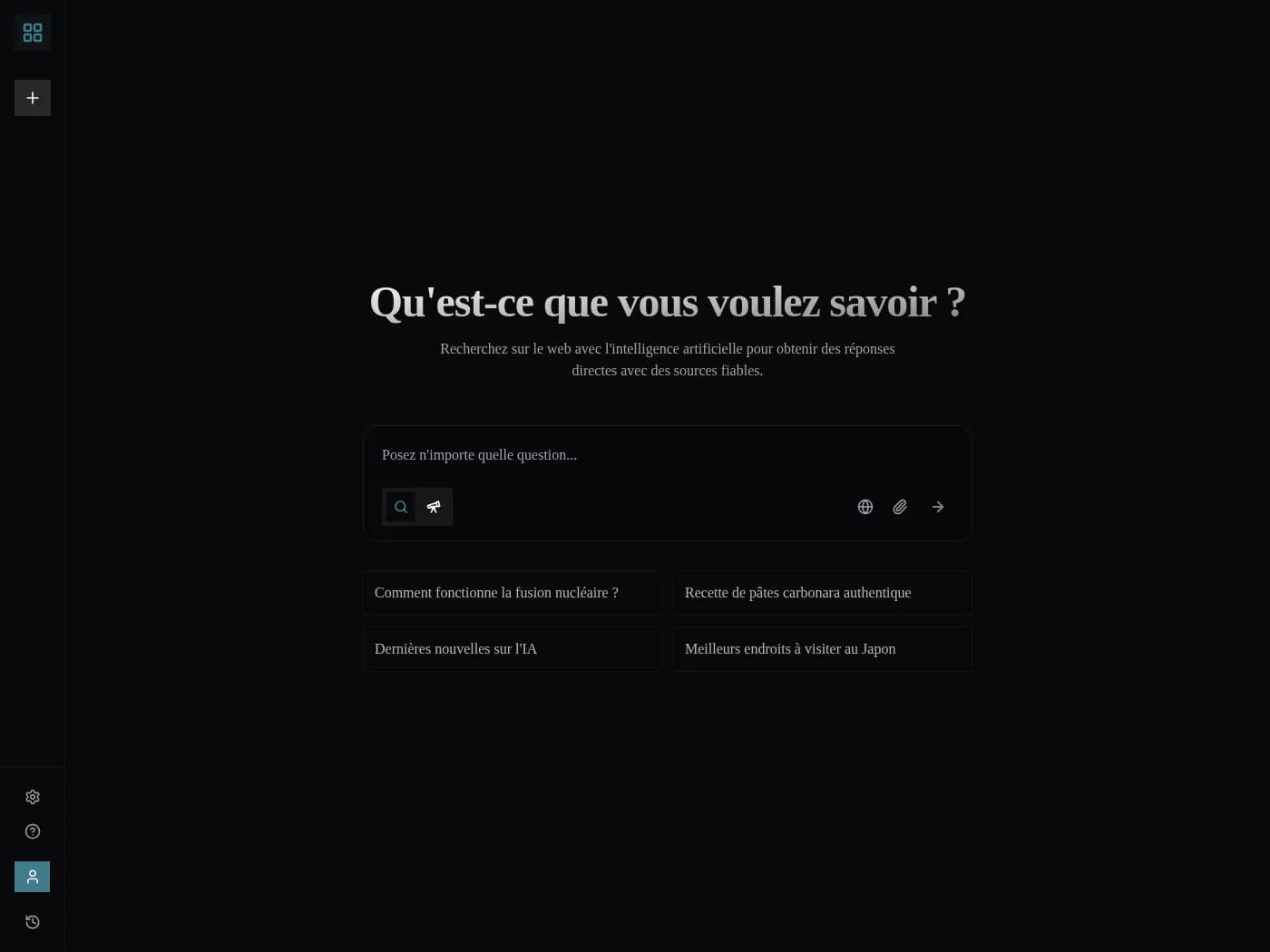Perplexity AI Clone