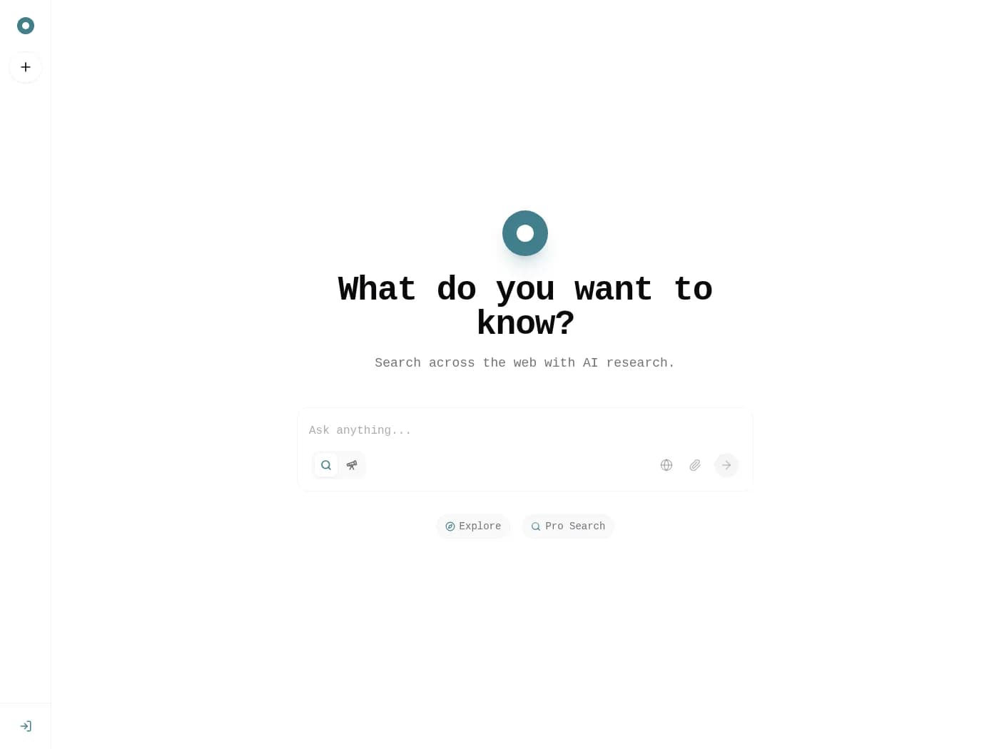 Perplexity Chat Clone