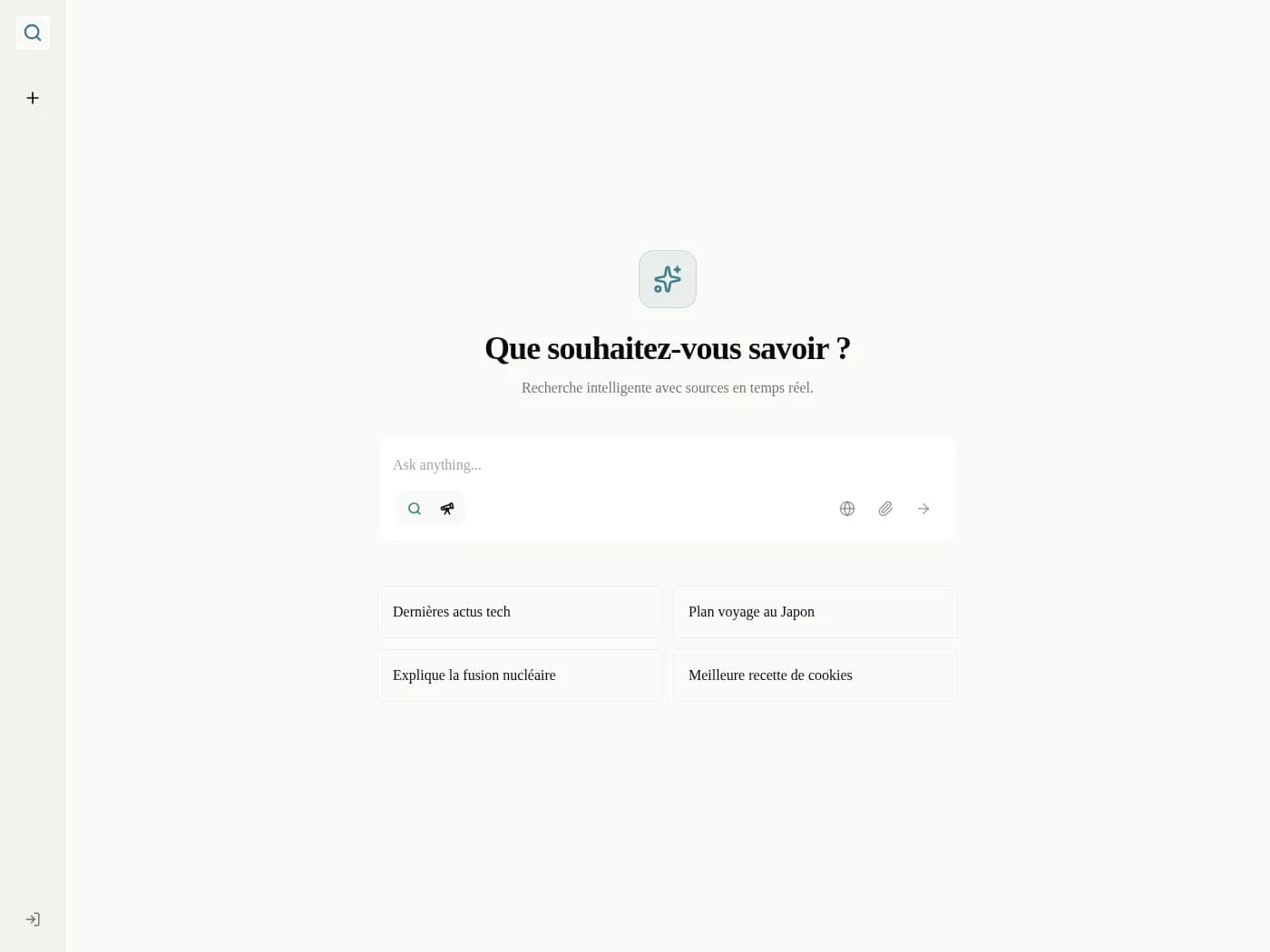 Perplexity AI Clone