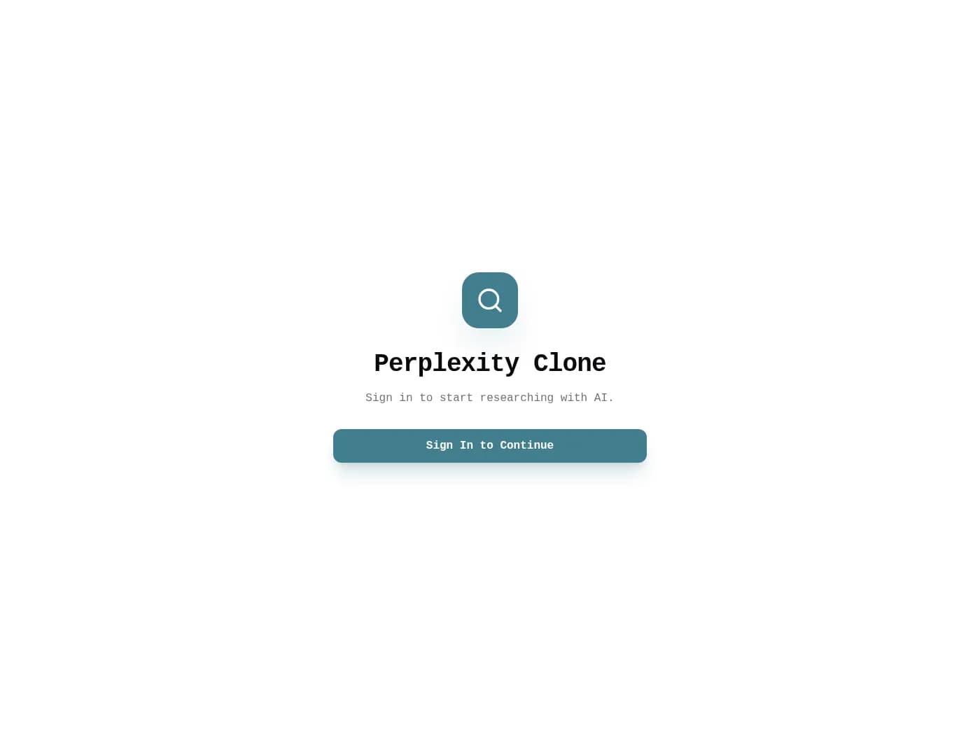 Perplexity Clone AI