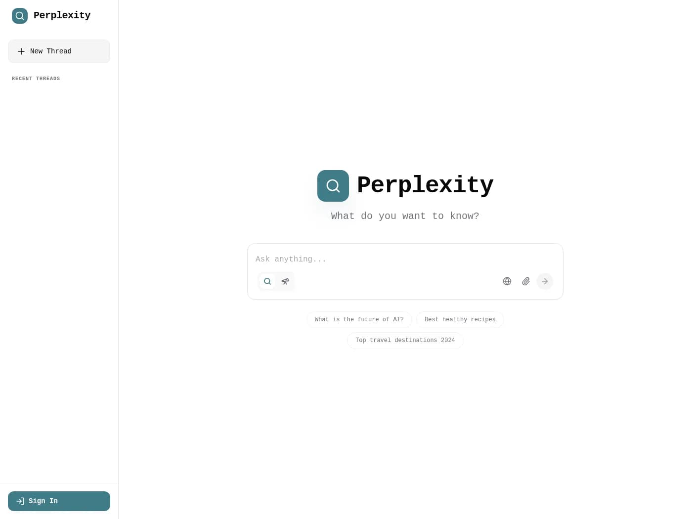 Perplexity Clone