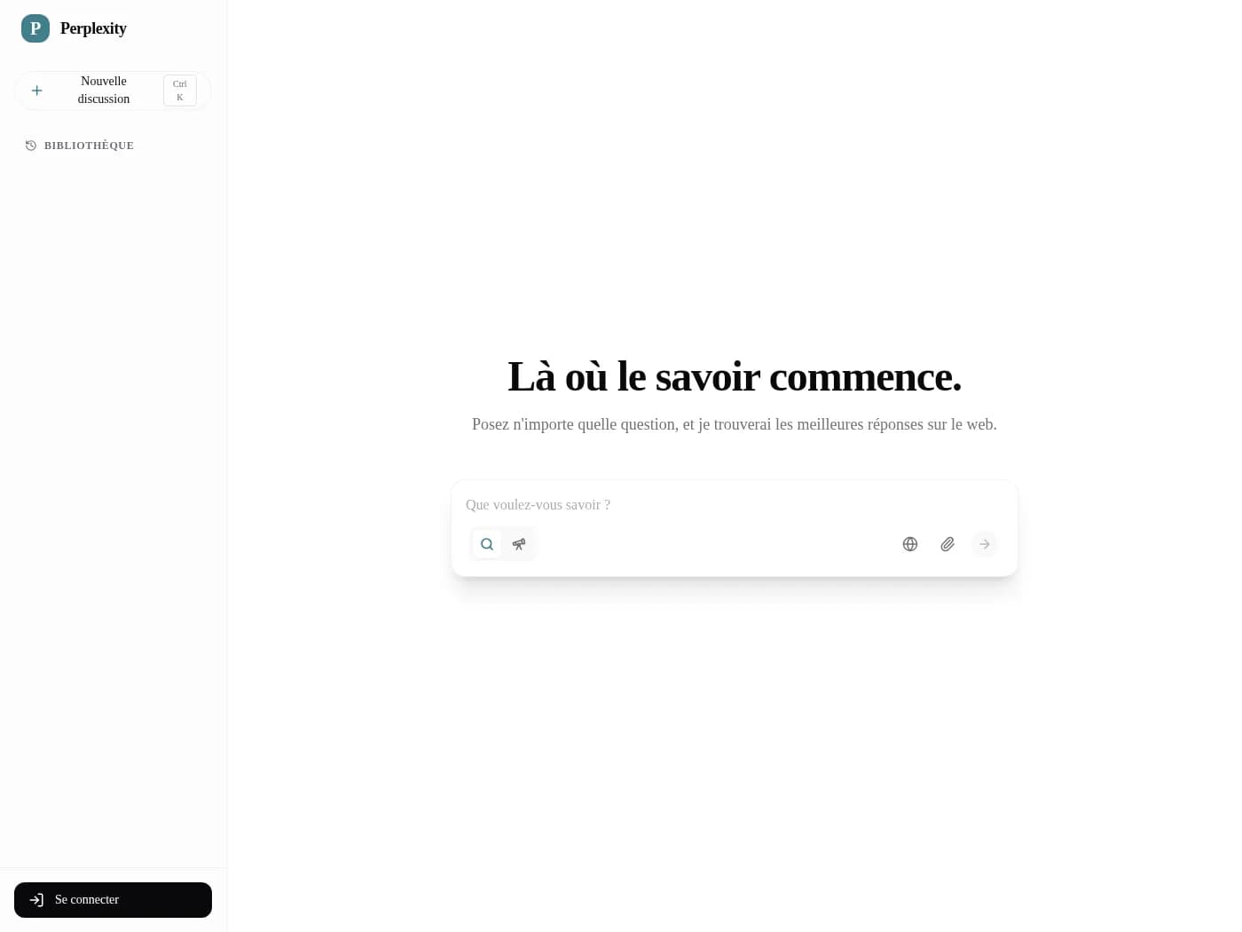 Perplexity Chat Clone