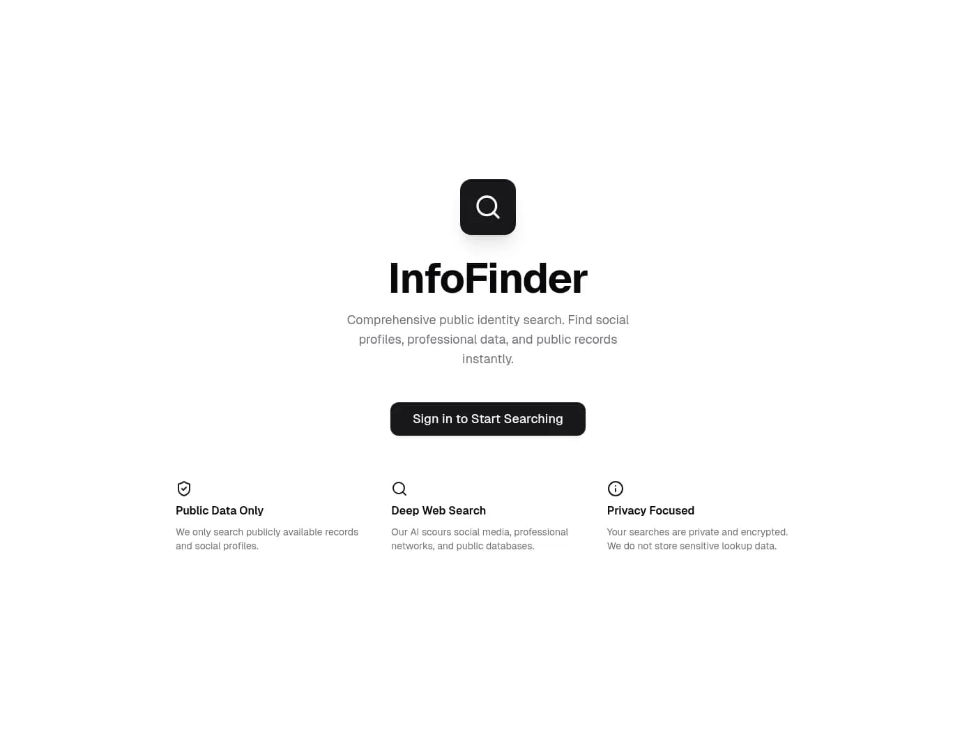 InfoFinder App