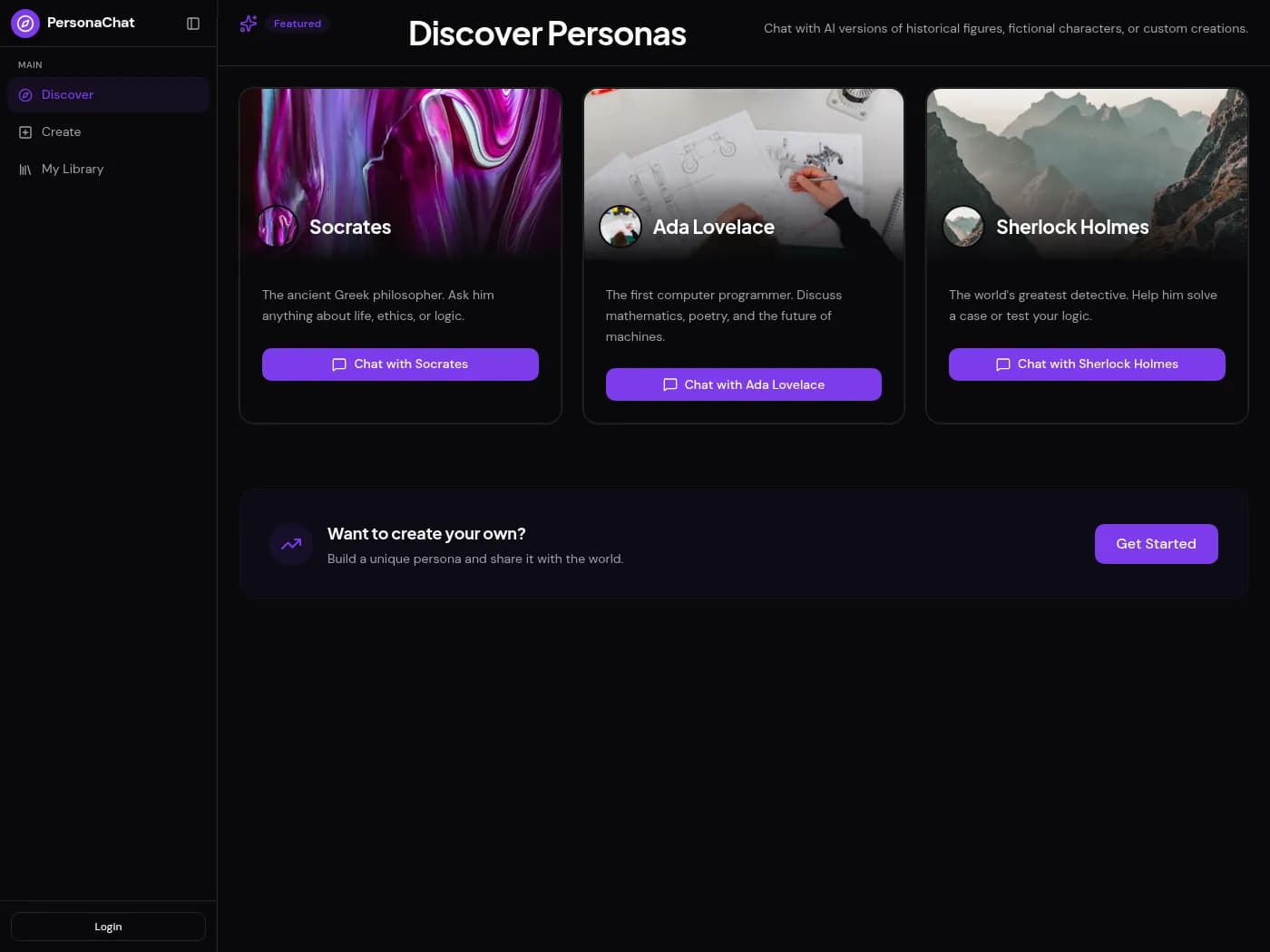 PersonaChat AI