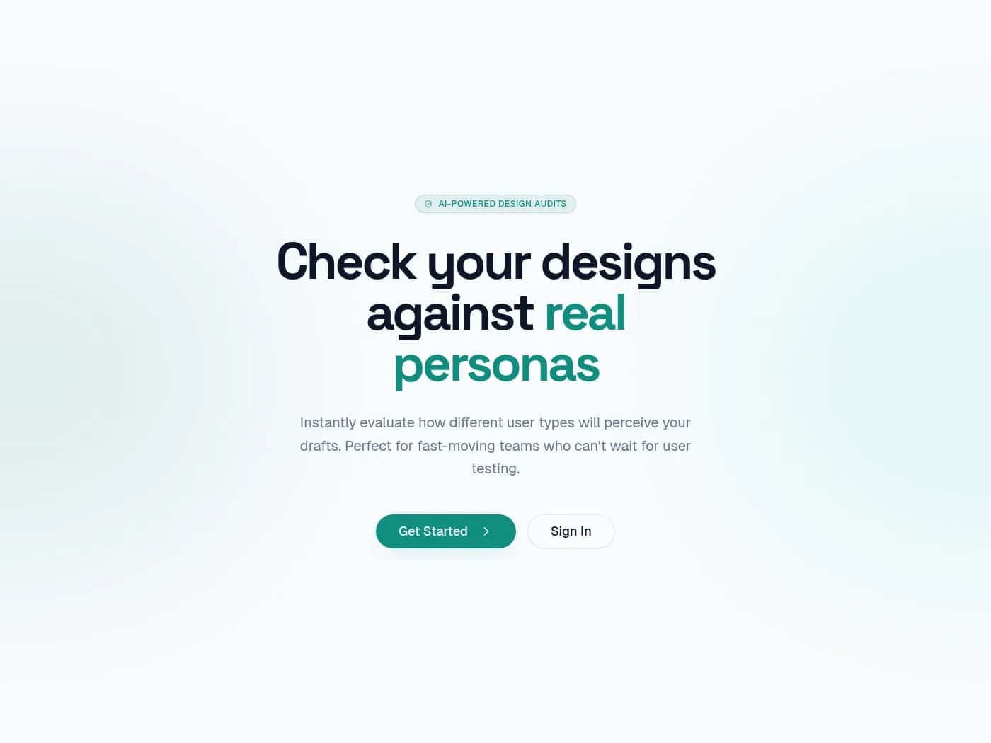 Persona Design Checker