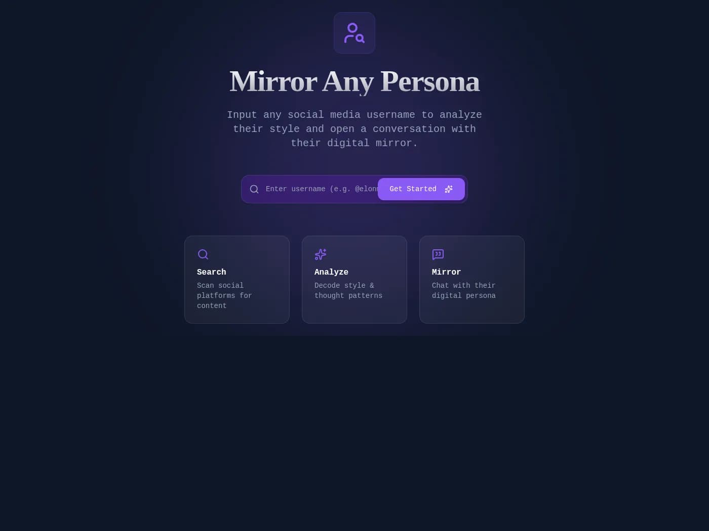 PersonaMirror