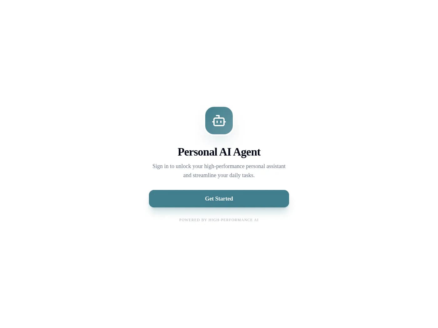 My Personal AI Agent